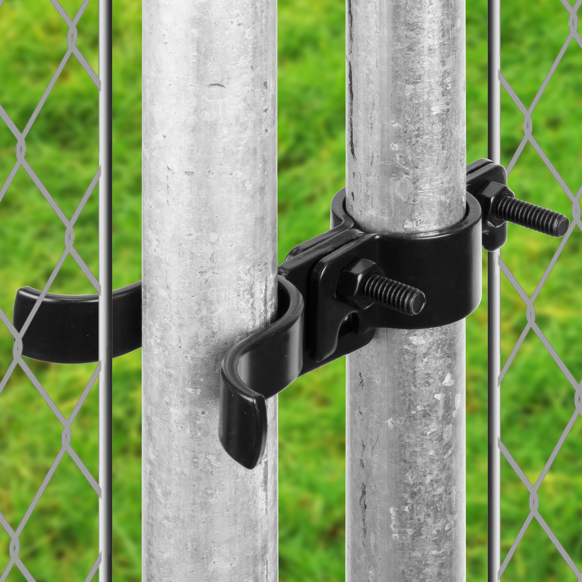 Snapklik.com : SANKINS Chain Link Fence Gate Fork Latch, 1-3/8" X 1-3/8 ...