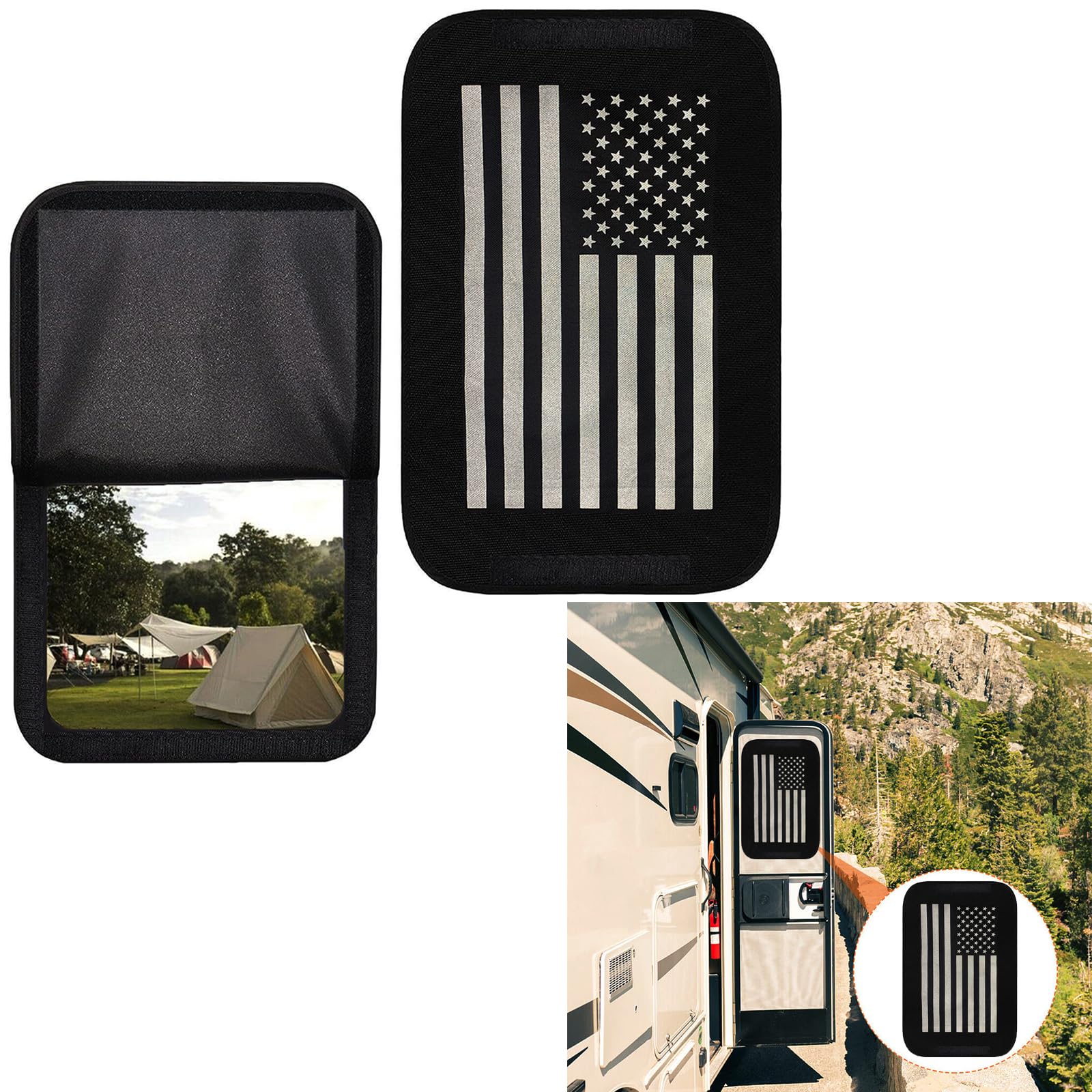 Amazon.com: RV Door Sun Shade Cover, RV Door Window Shade Cover with UV ...