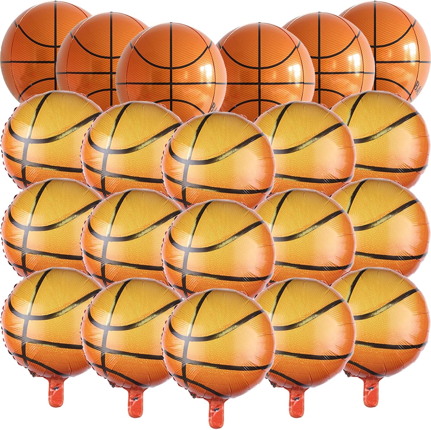 Amazon.com: HaiMay 21 Pieces Basketball Balloons Set Large 22 Inches ...