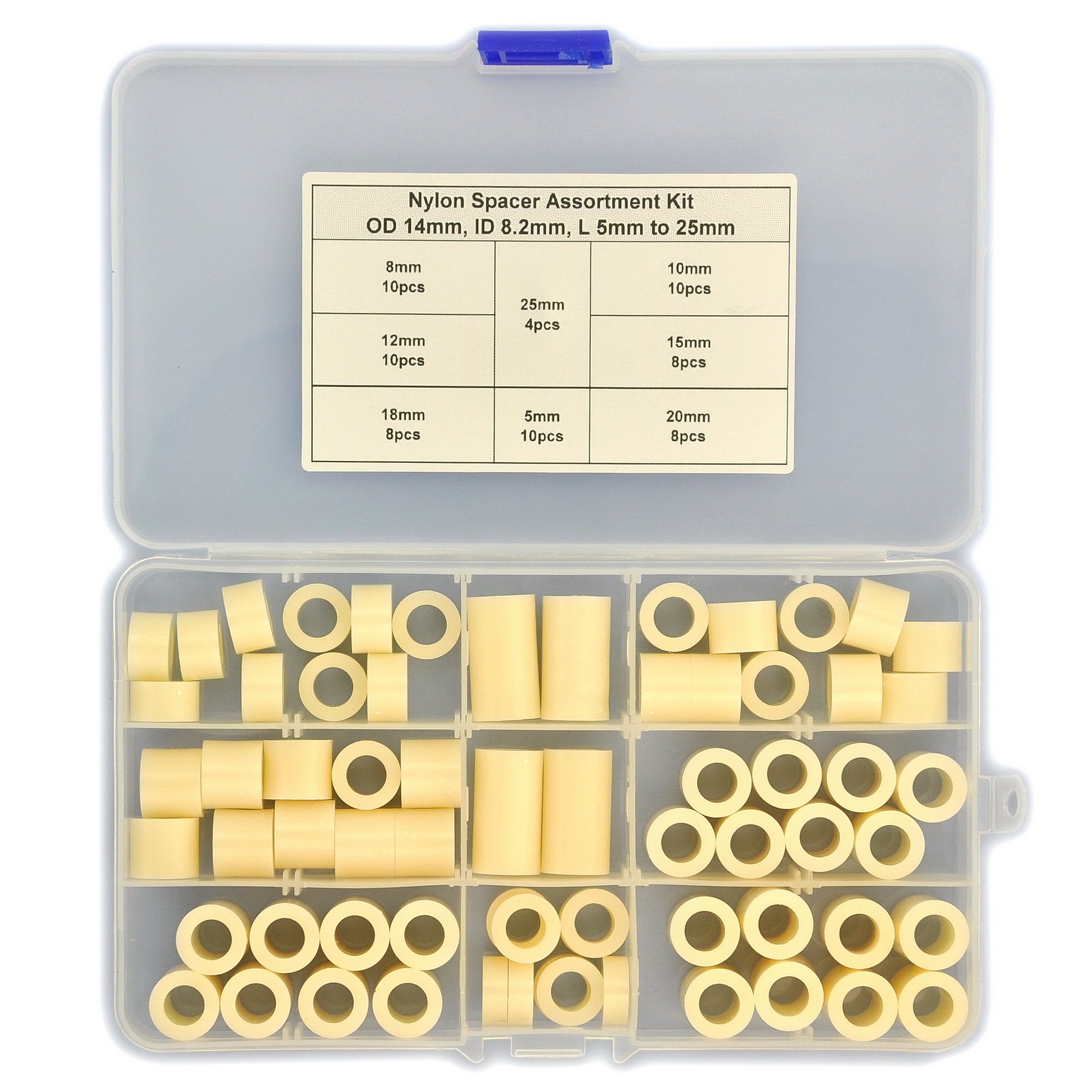 Snapklik.com : Electronics-Salon Plastic Round Spacer Assortment Kit OD ...