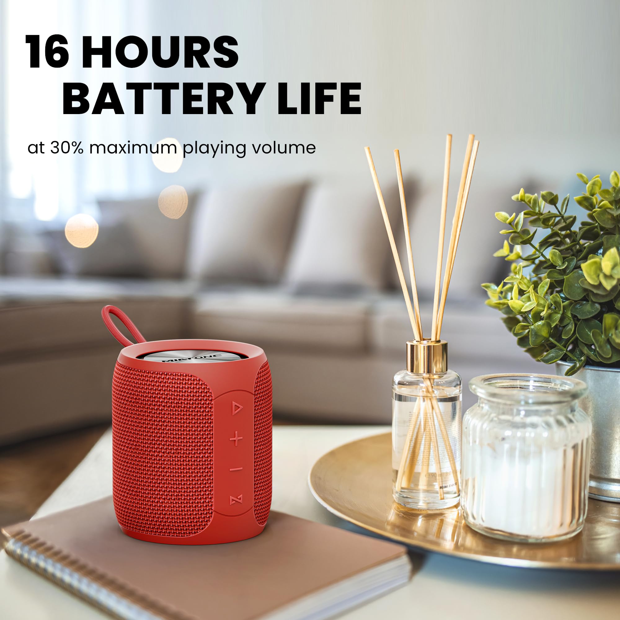 Snapklik.com : MIATONE QBOX - 16W Wireless Bluetooth Speaker IP67 ...