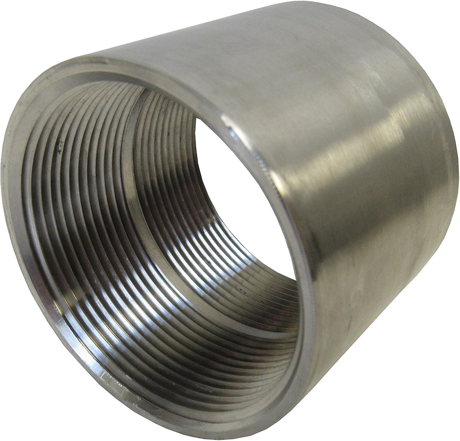 Amazon.com: 3 INCH STRAIGHT COUPLING 304 STAINLESS STEEL NPT THREAD ...