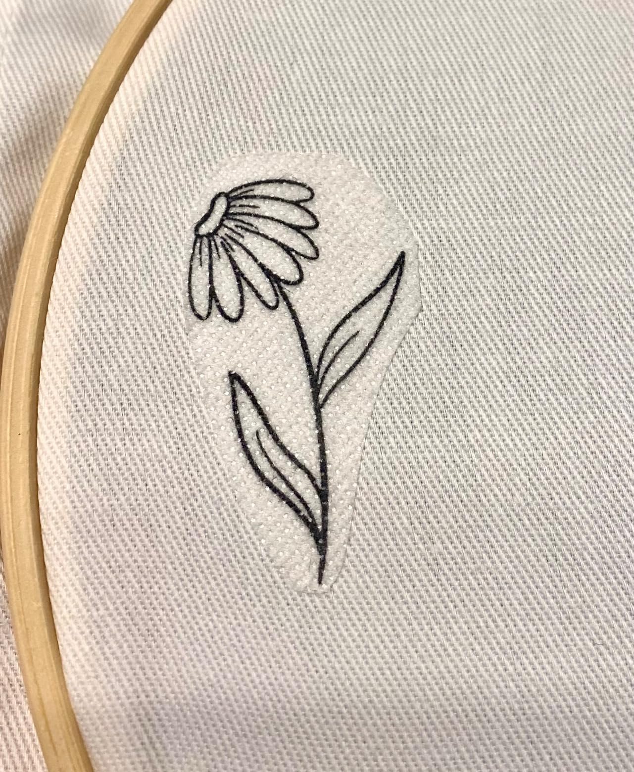 Amazon.com: 40 Pcs Water Soluble Embroidery Patterns 3 Sheets A4 Stick ...