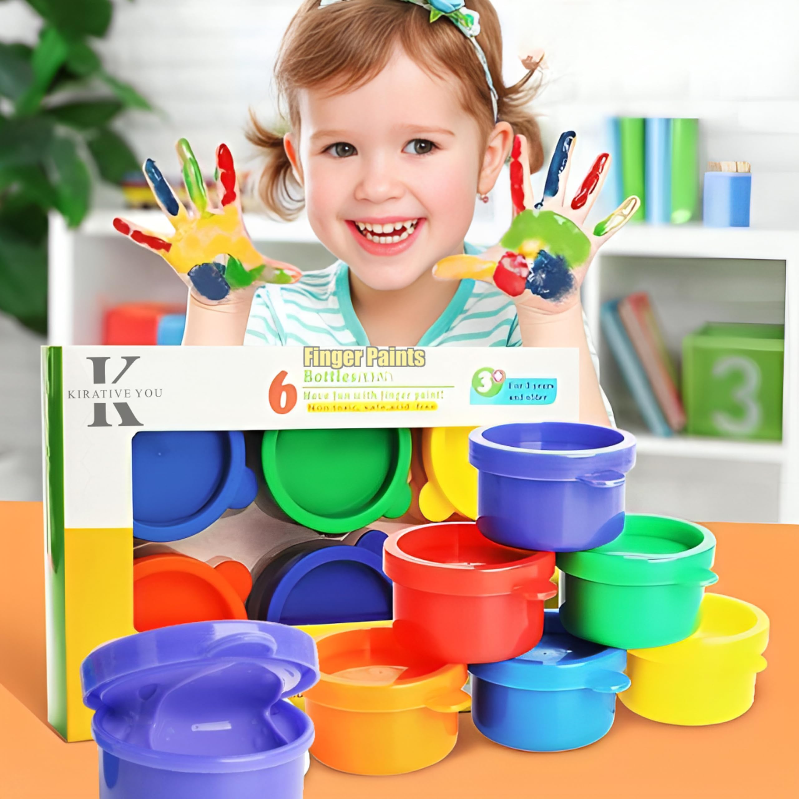 Buy Handycrafts - Finger Painting,Art and Craft Kit, Make Your own ...