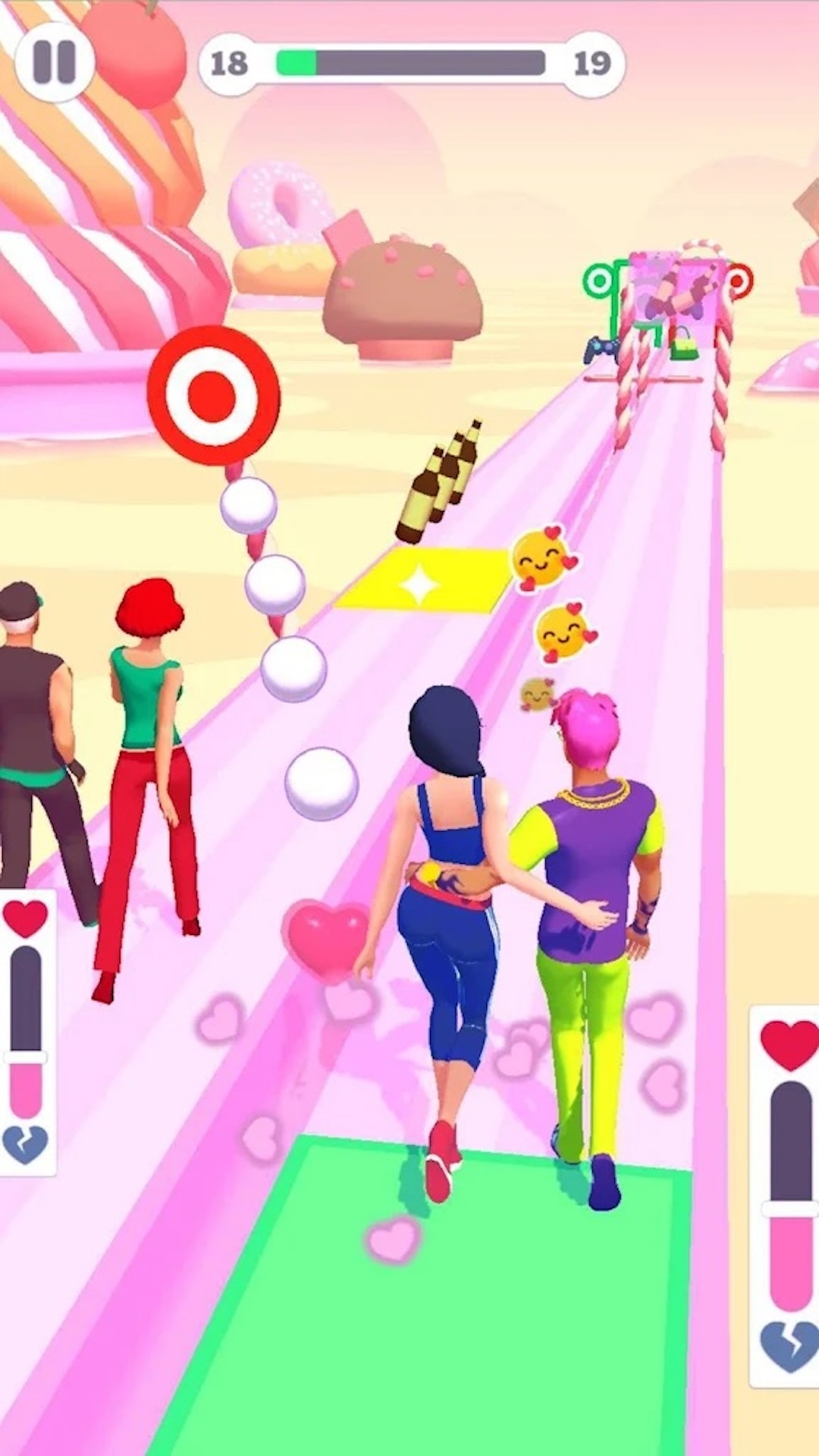 Bestie Wars: Love choice - running games & obstacle course - App on ...
