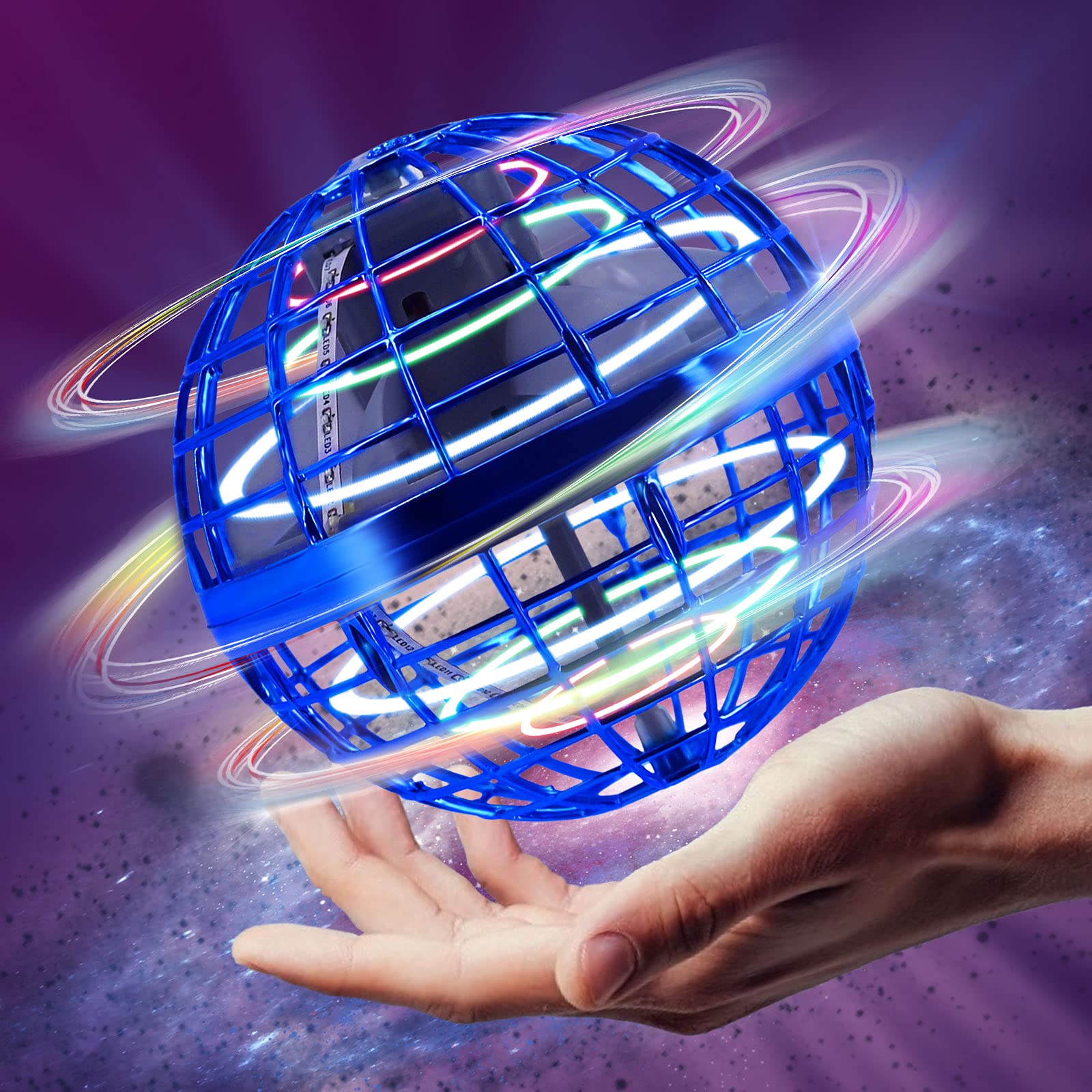 Buy Flying Orb Ball Toys, Hand Controlled Mini Drone Hover Ball ...