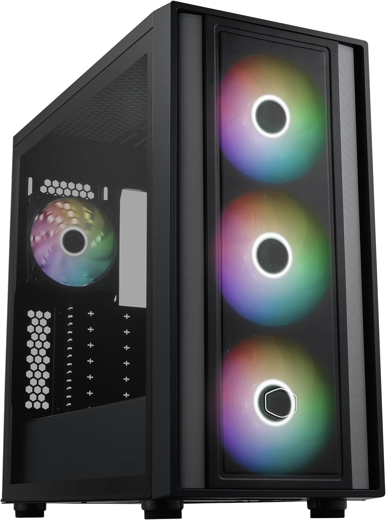 Amazon.com: Cooler Master MasterBox 600 ATX Mid-Tower Case, Back ...