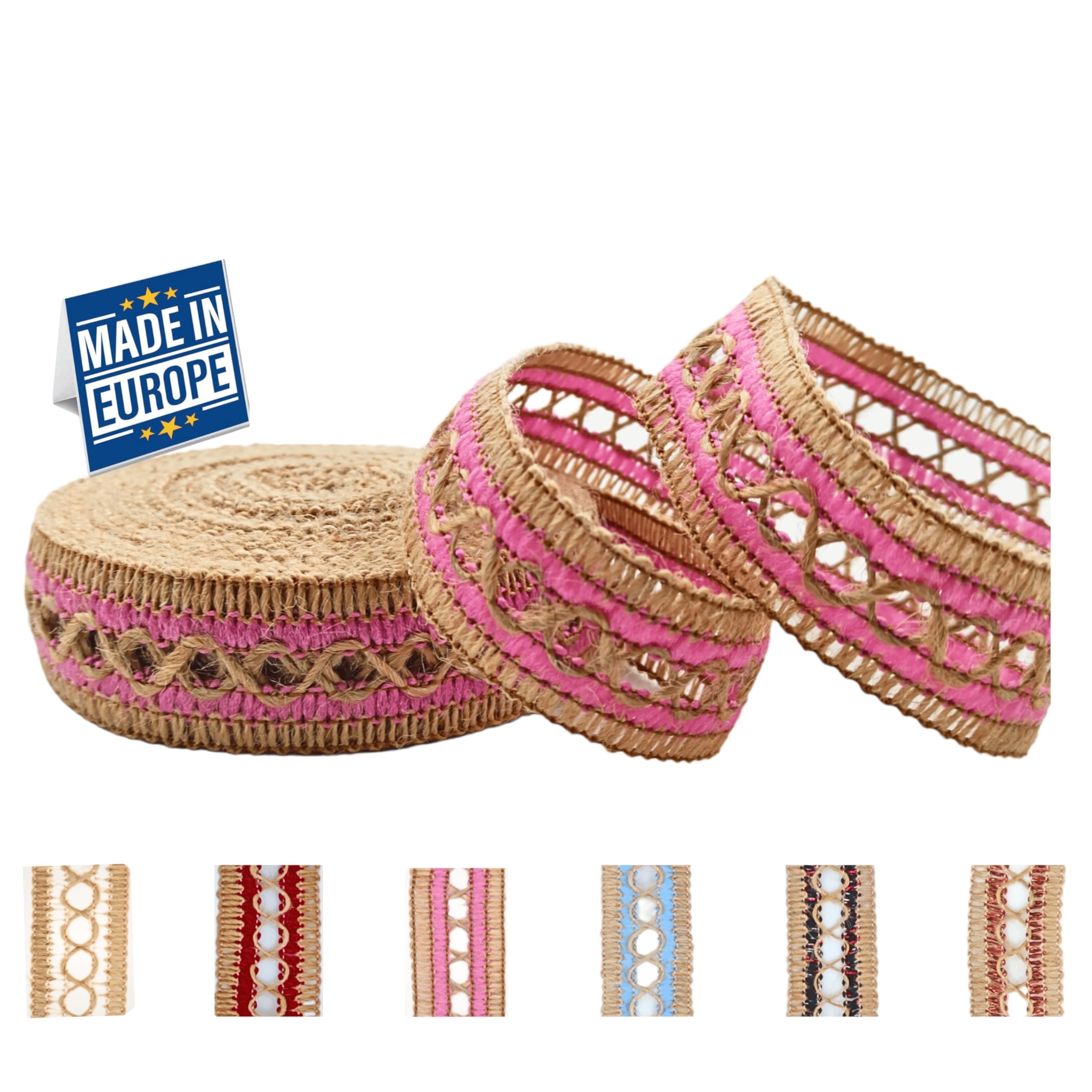 Amazon.com: SAR ARTS Burlap and Lace Ribbon for Wreath Unwired Rustic ...