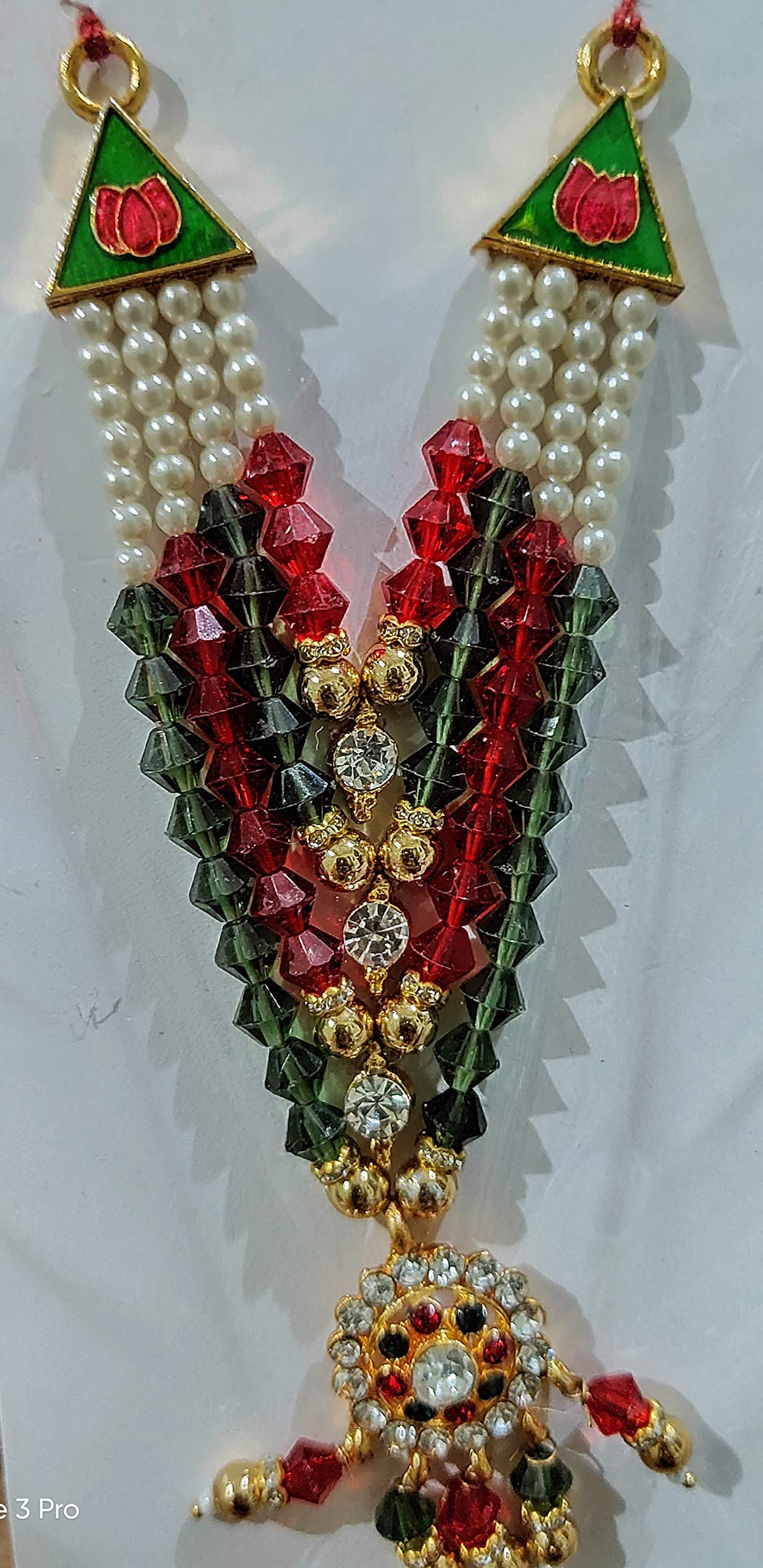 Brij Sugandha Devi Maa Radha Rani Laddu Gopal Shringar Big | Desertcart ...