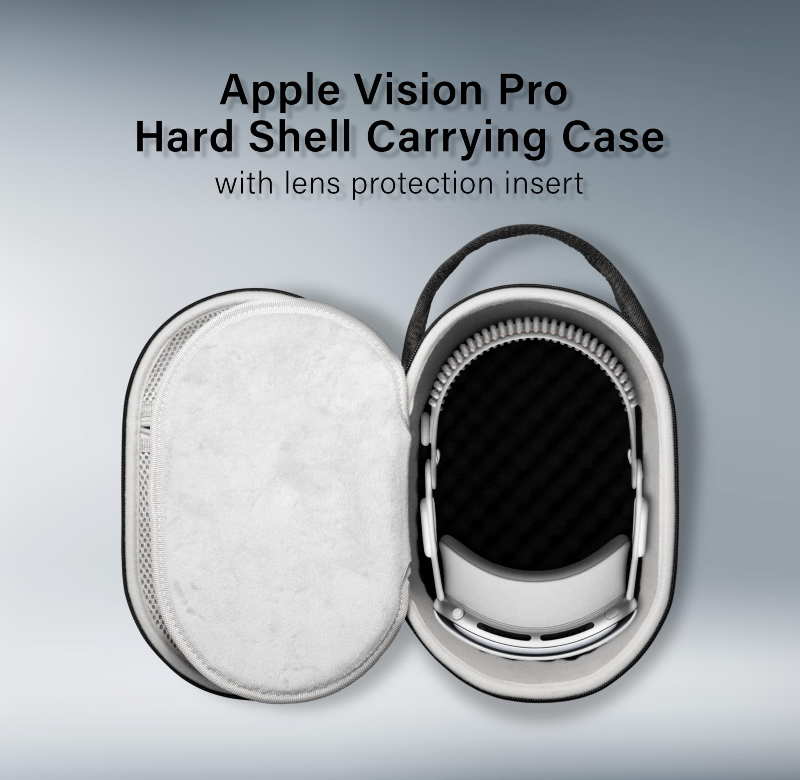 Snapklik.com : CaseSack Case For Apple Vision Pro, All In One Portable ...