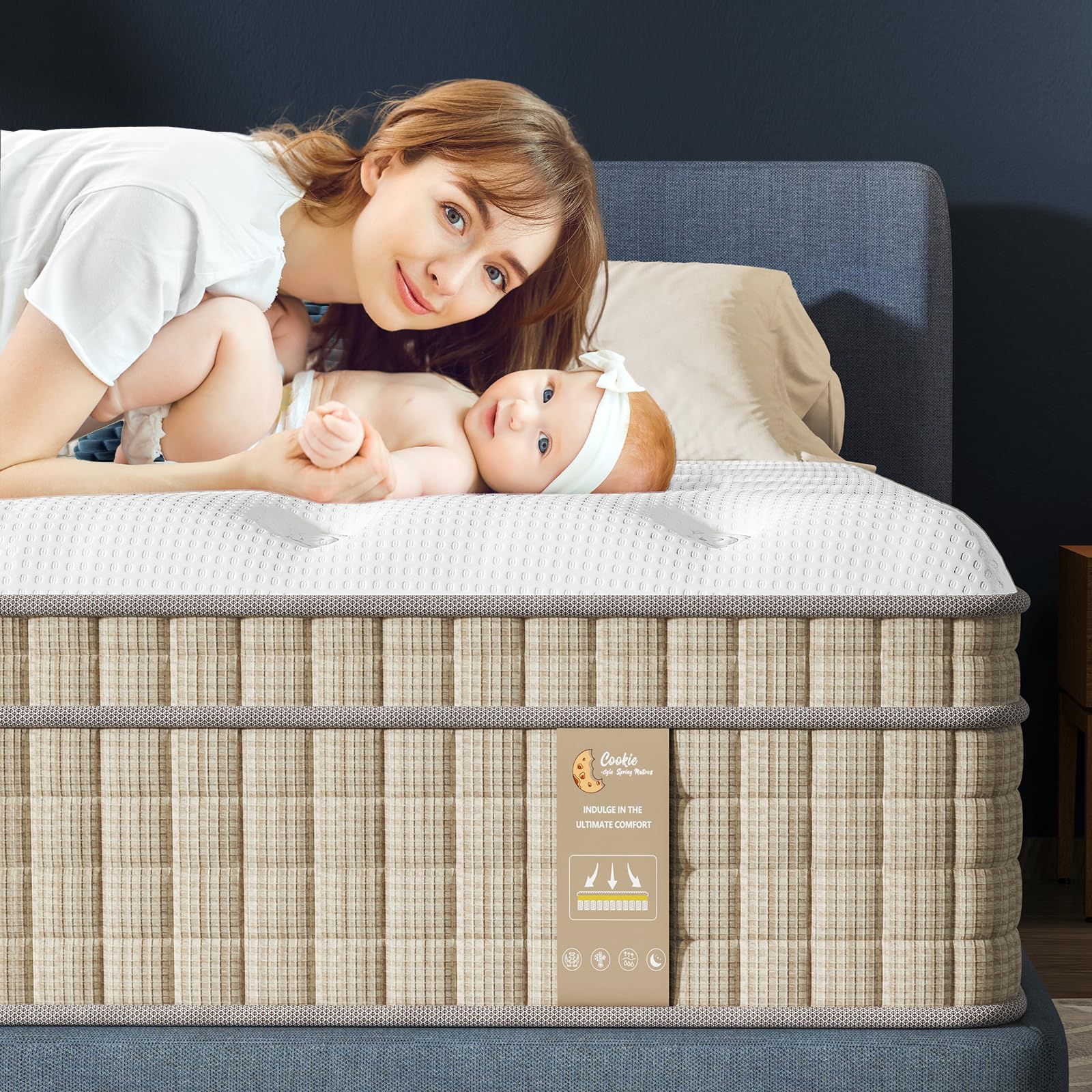 Amazon.com: VISCOFLEX Twin Mattress, 10 Inch Twin Size Bed Mattress in ...