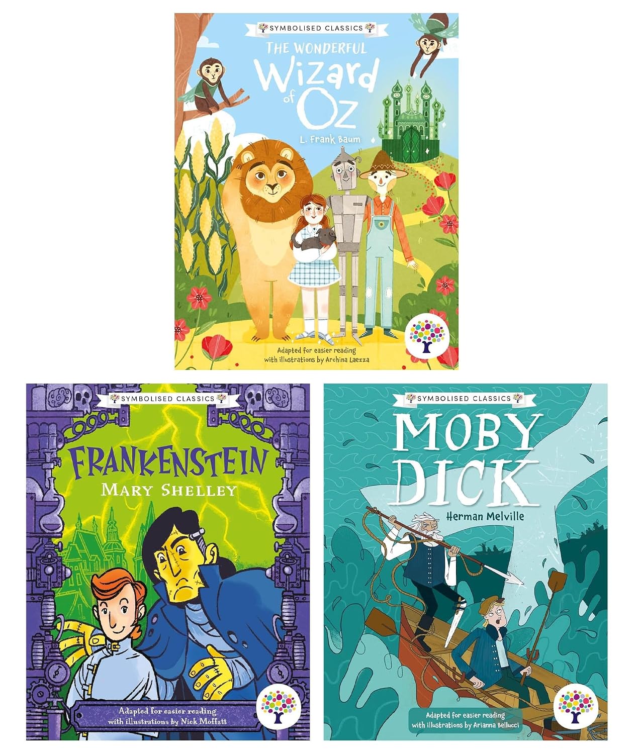 Symbolised Classics Reading Library 3 Books Collection Set (The ...