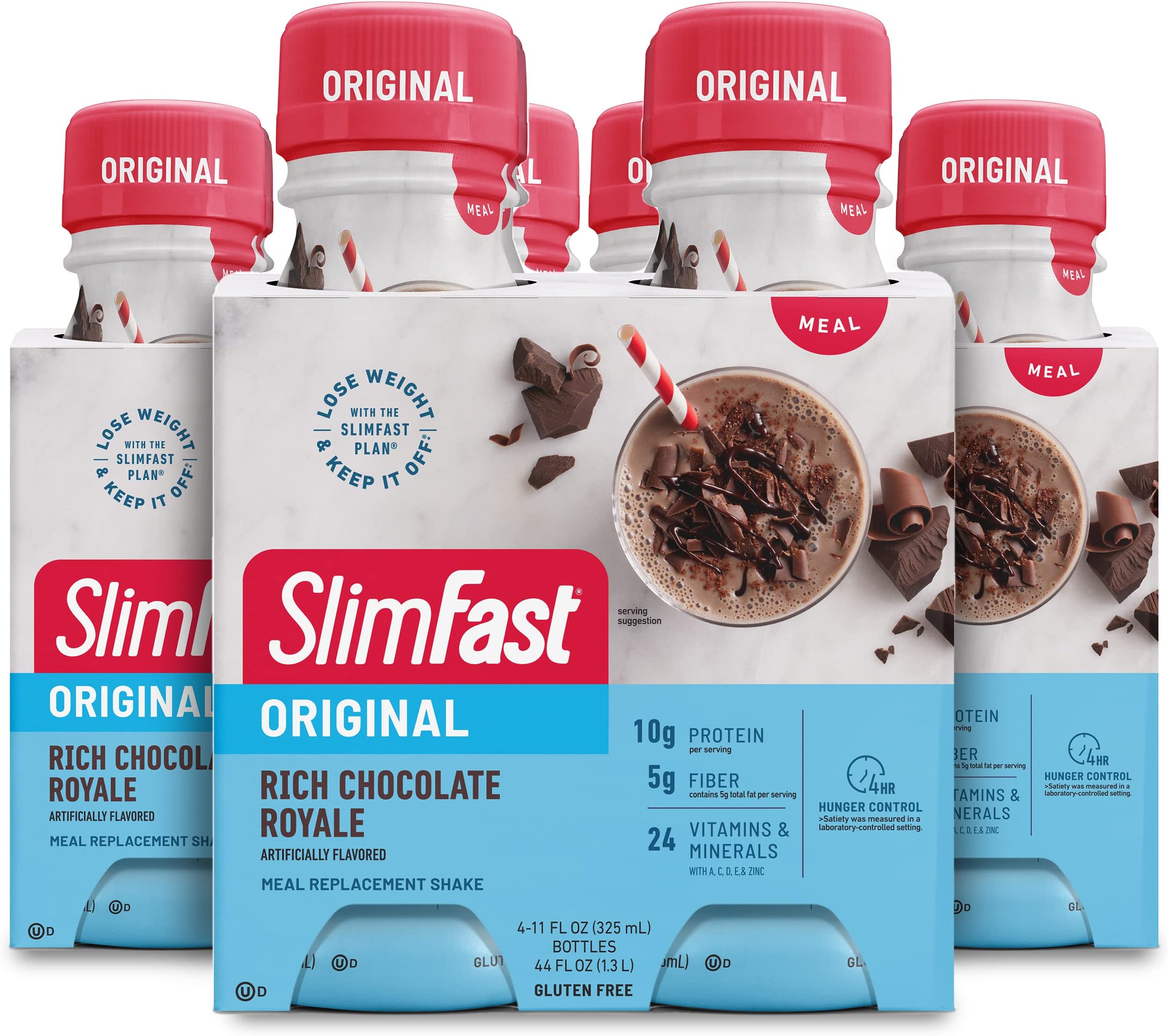 Amazon.com: SlimFast Meal Replacement Shake, Original Rich Chocolate ...