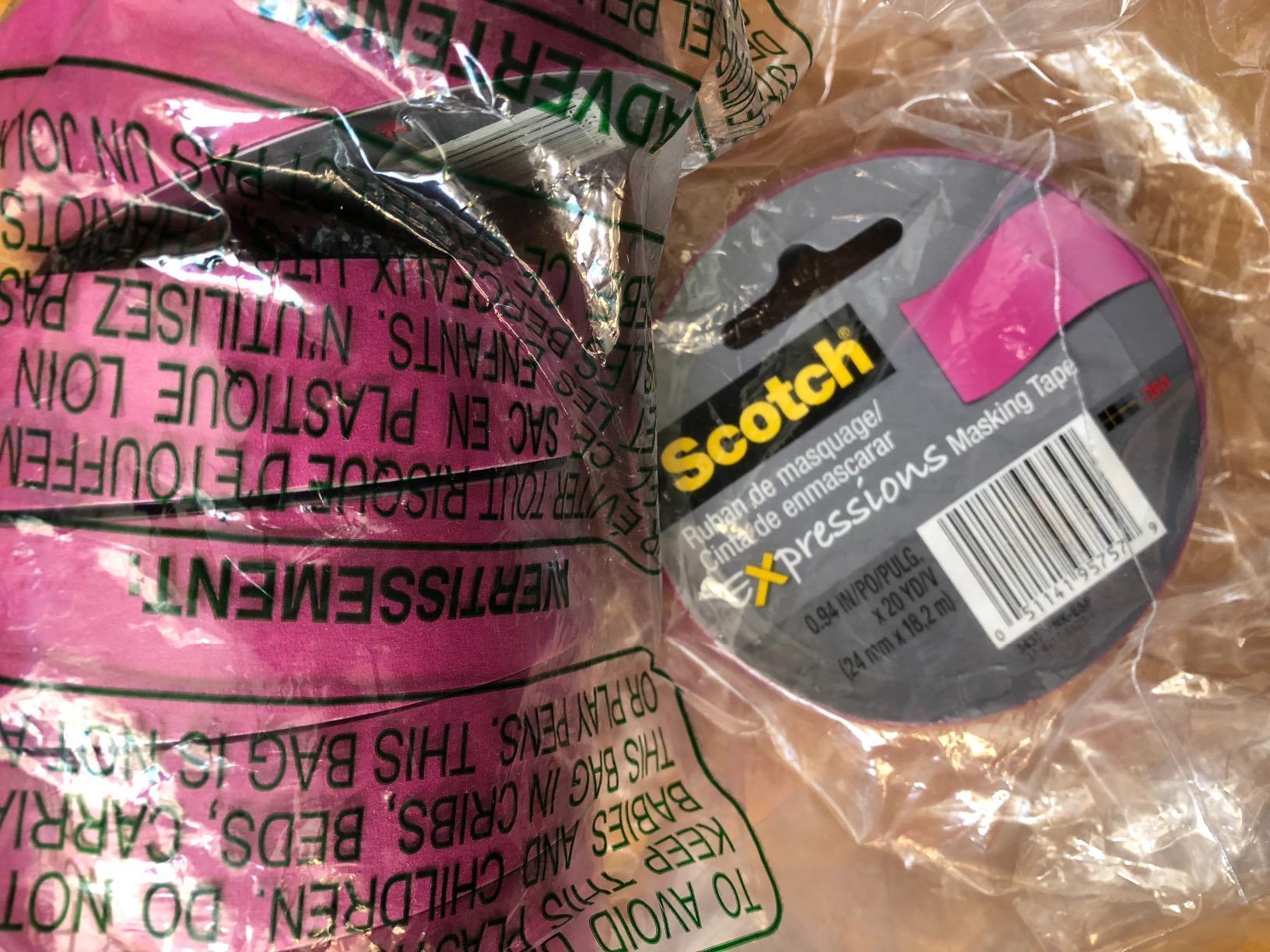 Amazon.com : Scotch Expressions Washi Tape, .59" x 393", 6 Rolls/Pack ...