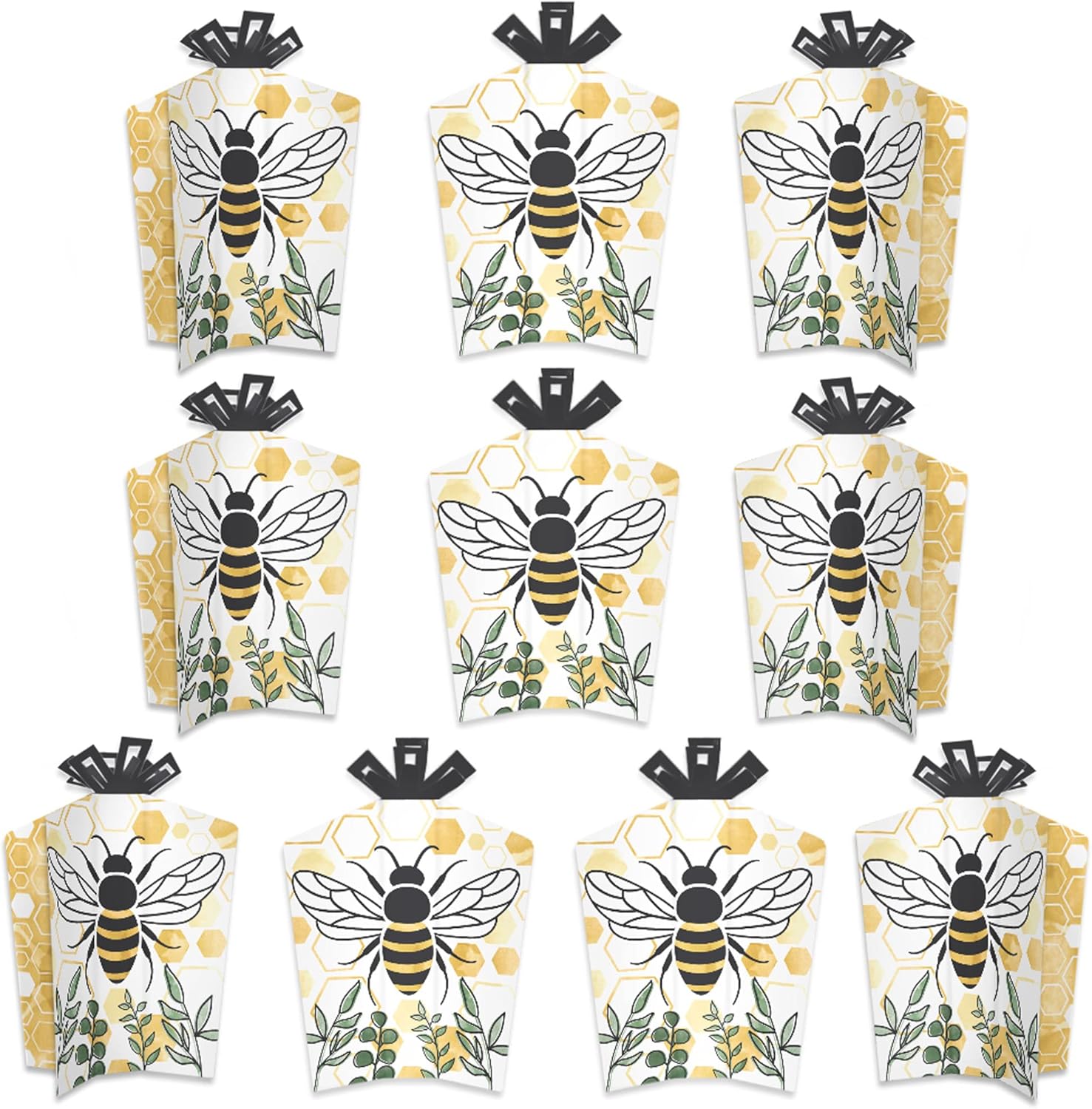 Amazon.com: Big Dot of Happiness Little Bumblebee - Table Decorations ...