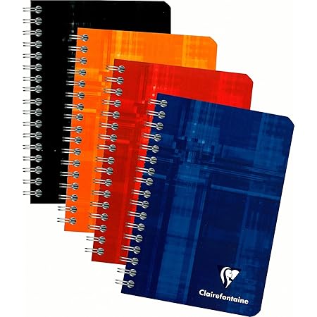 Amazon.com : Clairefontaine Staplebound Notebook - Ruled 48 sheets - 4 ...