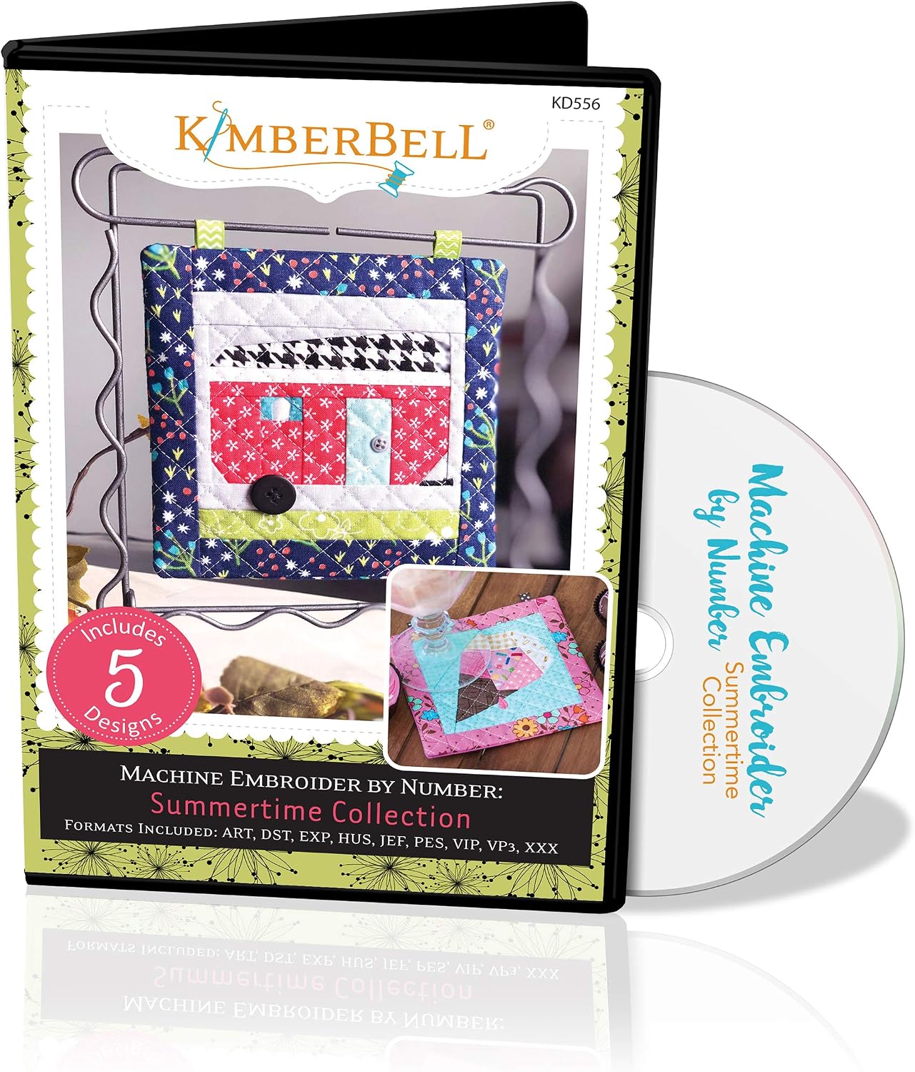 Amazon.com: KIMBERBELL Embroidery CD: Summertime Collection KD556