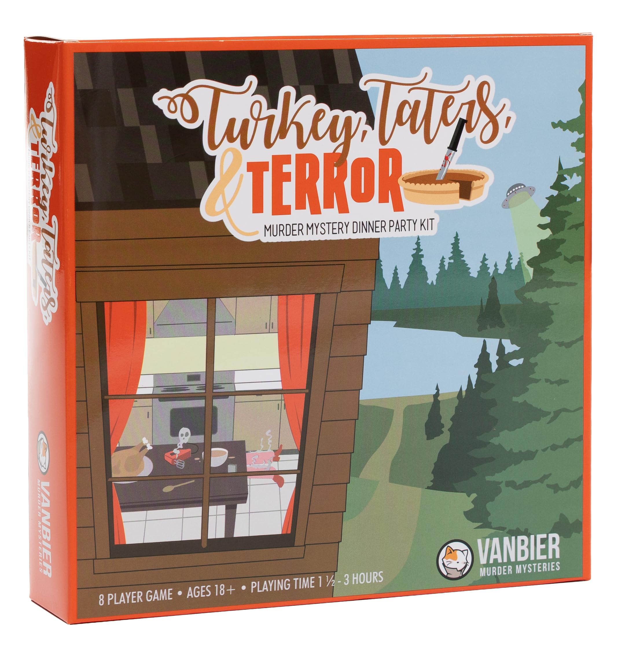 Amazon.com: Turkey, Taters, & Terror, a Thanksgiving-Themed Murder Mystery Dinner Party Game for ...