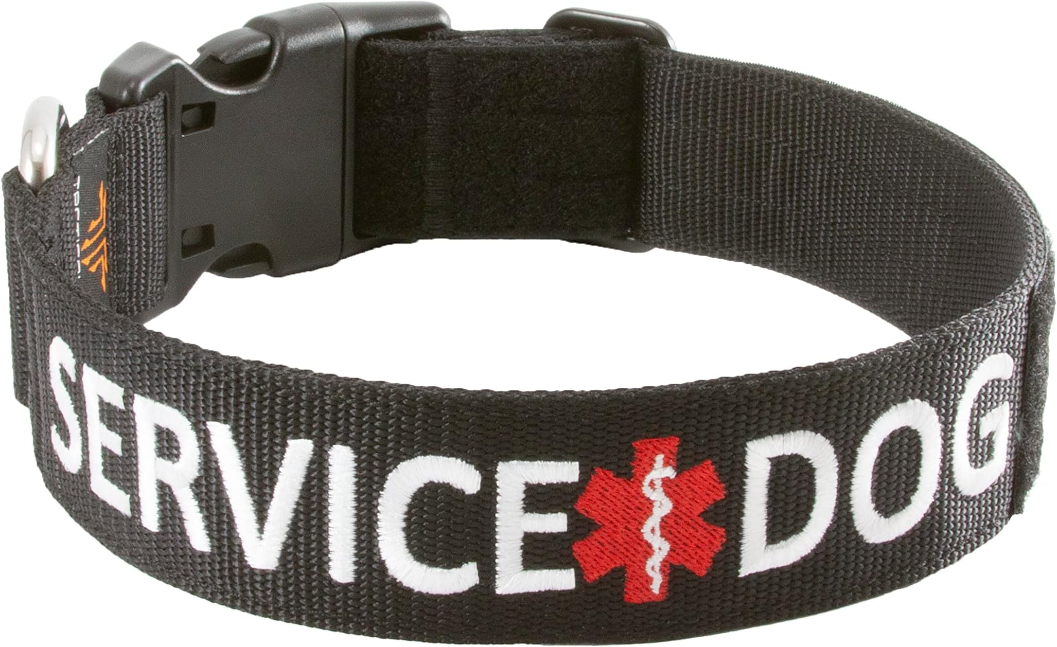 Amazon.com : Plutus Pet Service Dog Collar,Printed in Large Letters on ...