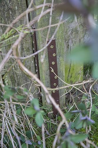 Post Buddy Pack of 4 Easy Fence Post Repair Kit (to Fix 2 Broken Wood ...