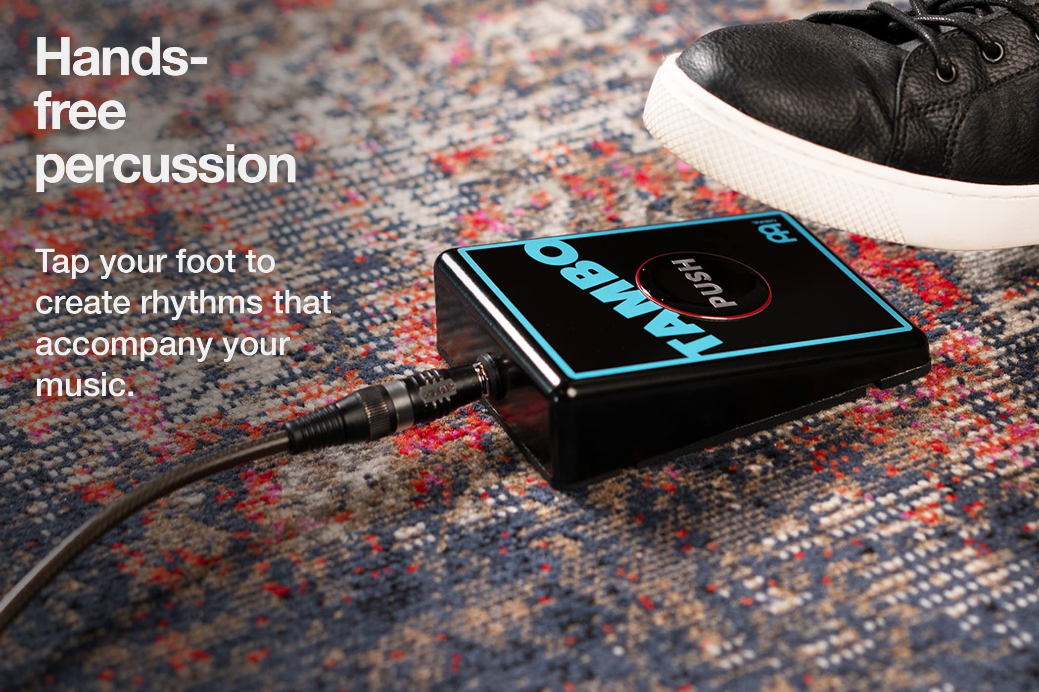 Snapklik.com : Meinl Percussion Digital Stomp Box Foot Pedal For Cajon