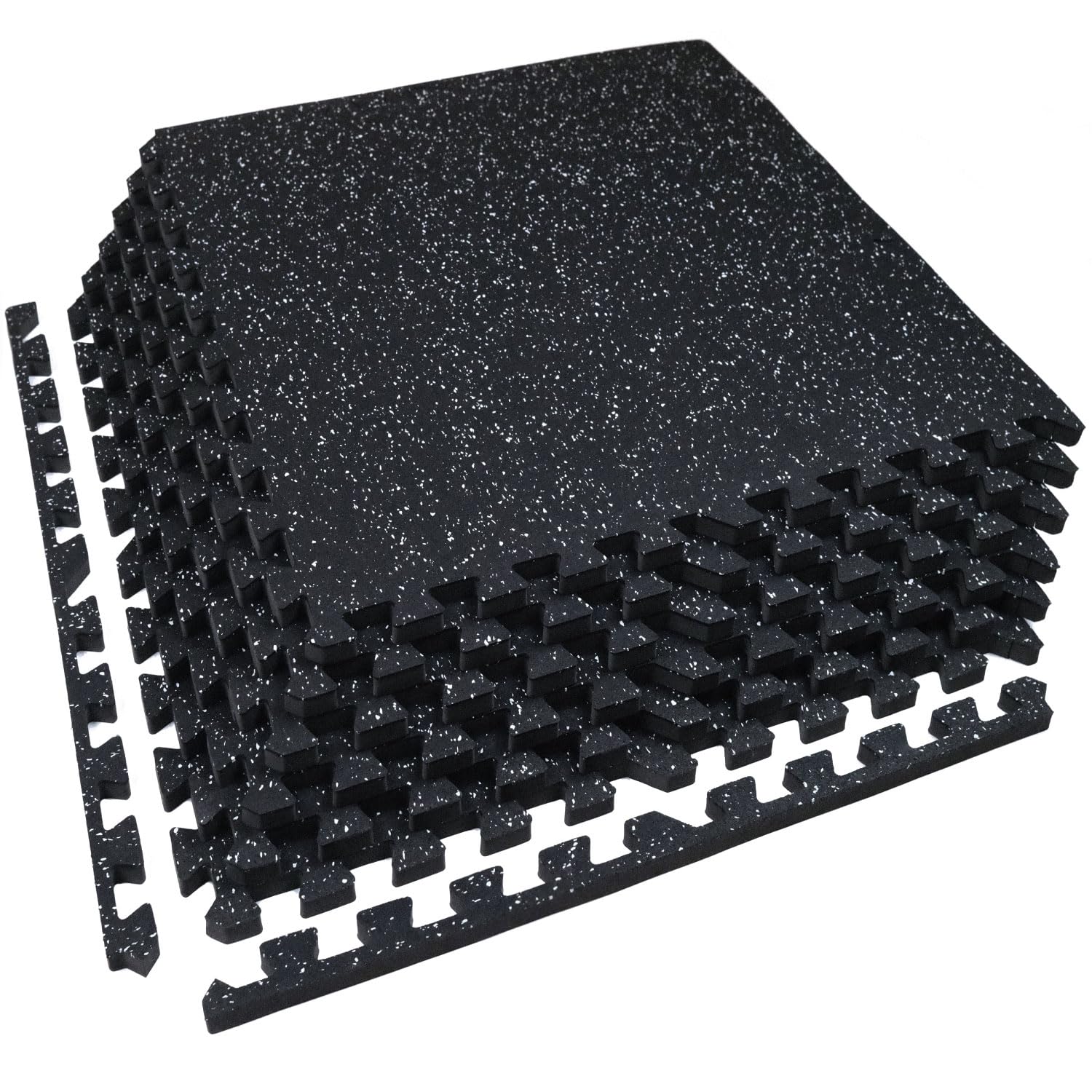 Amazon.com: AIRHOP 0.79in Thick 24 Sq Ft Exercise Equipment Mats, 6 ...