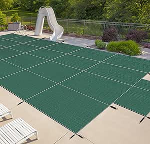 Amazon.com : iCover Pool Safety Cover, Fits 16x32ft Inground Swimming ...