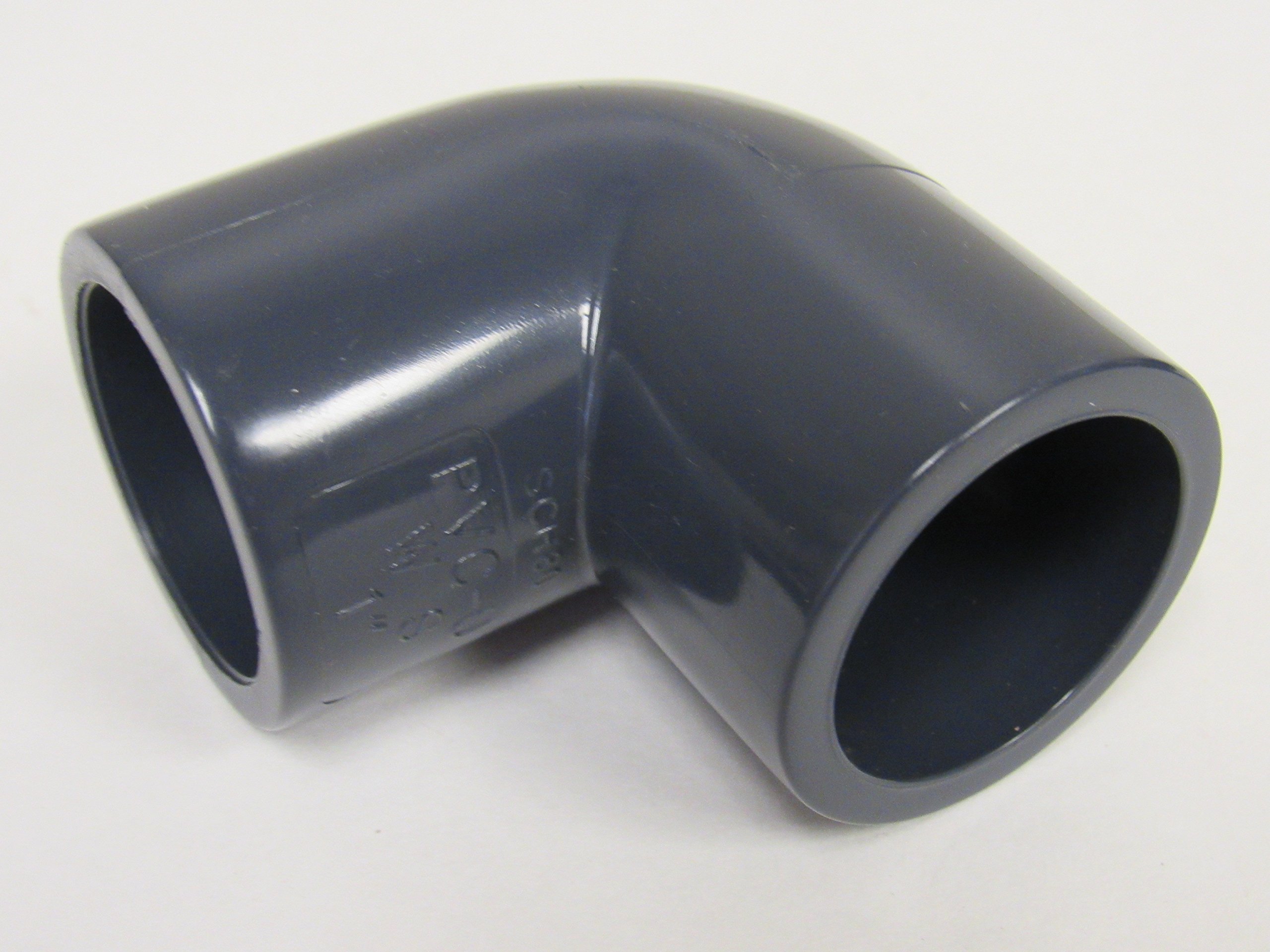 Snapklik.com : (5 Pack) ERA Sch 80 PVC 2 Inch 90 Degree Elbows, Socket