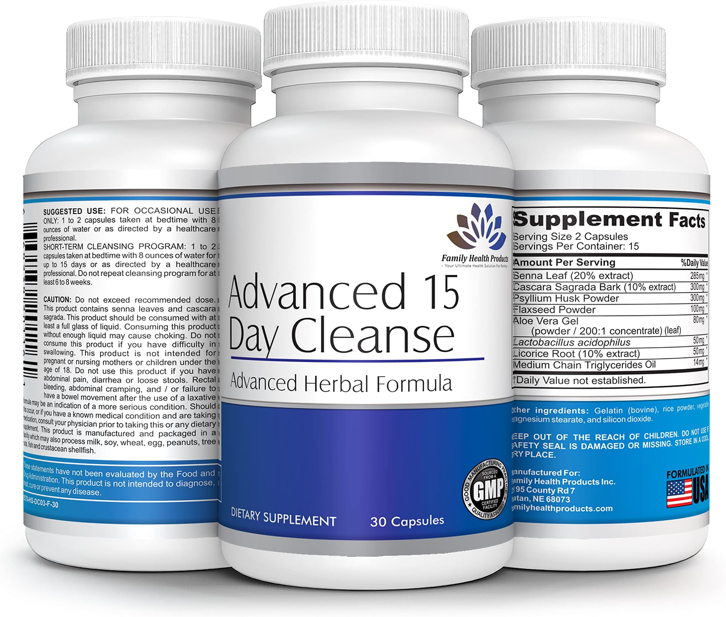 Amazon.com: Colon Cleanser Detox & Intestinal Supplement - 15 Day Colon ...