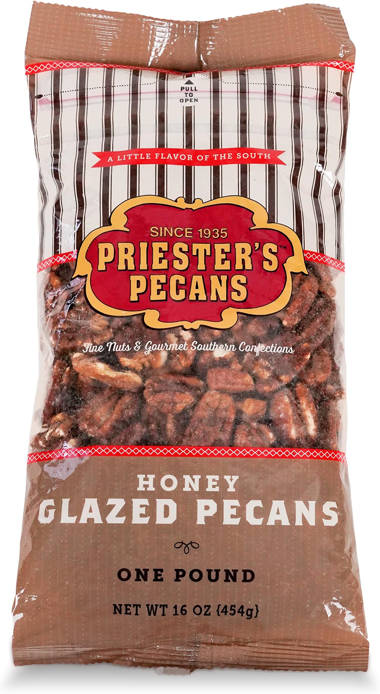 Amazon.com : Fresh Gourmet Pecan Pieces | Honey Roasted Flavor | 3.5 ...