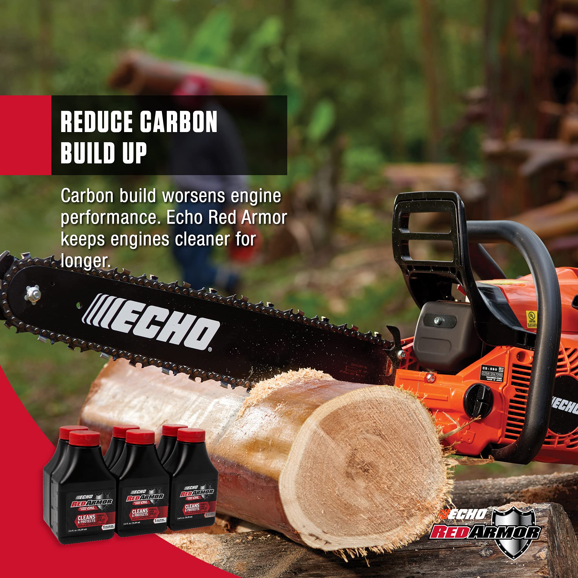 Snapklik.com : Echo Products 6550001 Red Armor Oil Mix 2-Cycle2-Stroke ...