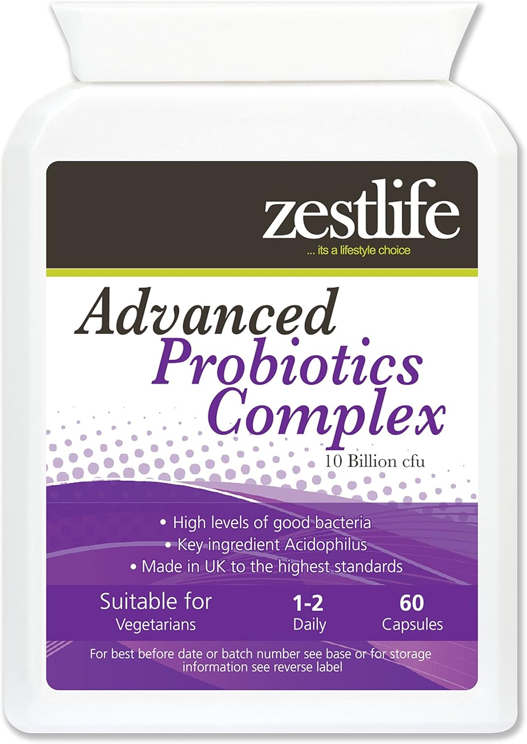 Zestlife Advanced Complex 60 Capsules for Improved Digestive Health ...
