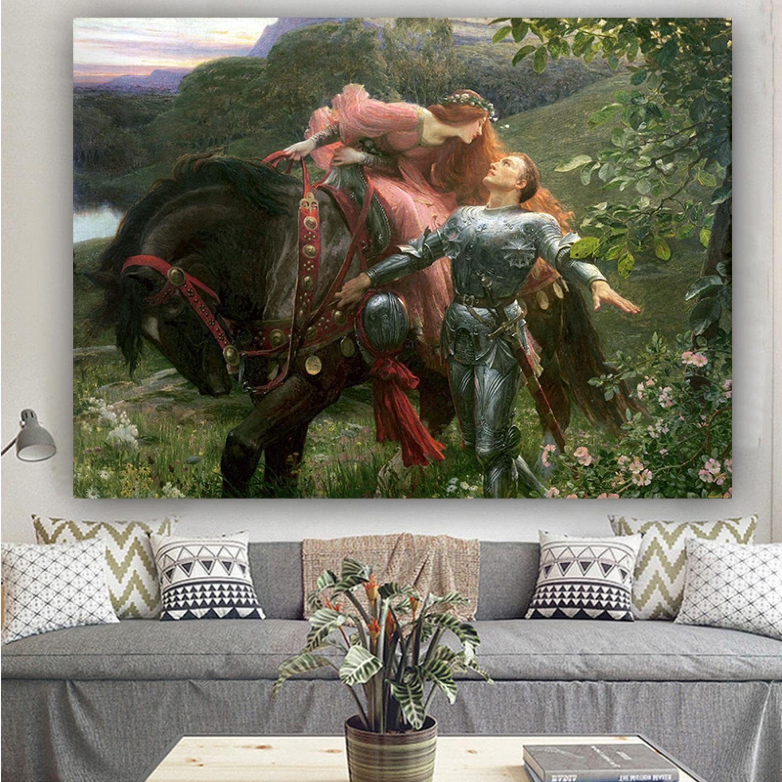 Artist Frank Dicksee Romeo And Juliet Fine Art Print By Frank Dicksee