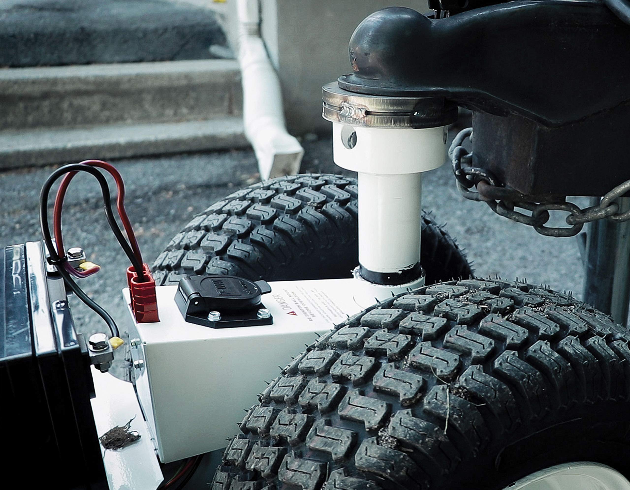 Parkit360 5K B2 Battery Powered Trailer Dolly Utility Dolly for Easy ...