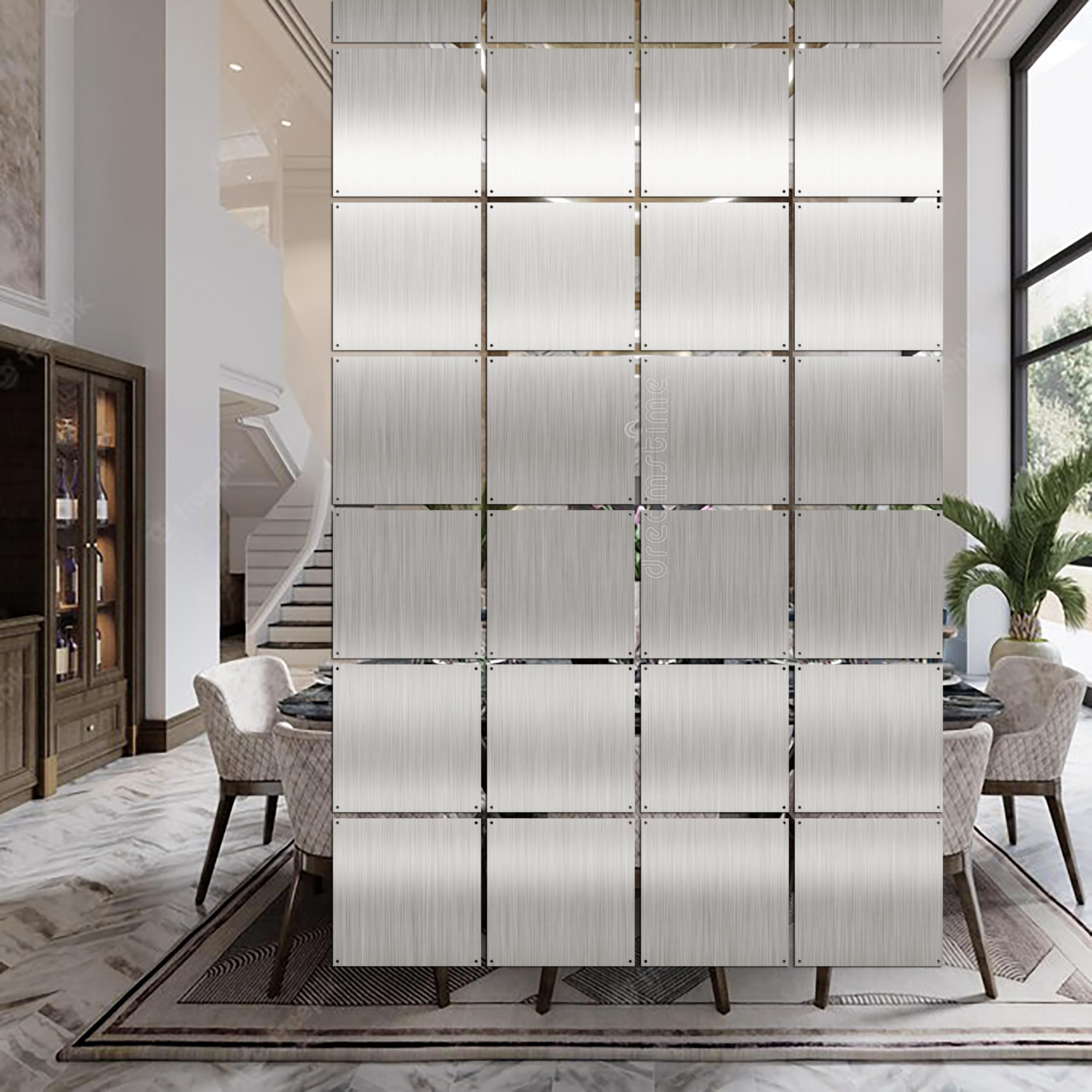 Modern Decorative Dividing Walls 12/24 PCS Hanging Room Divider Thick