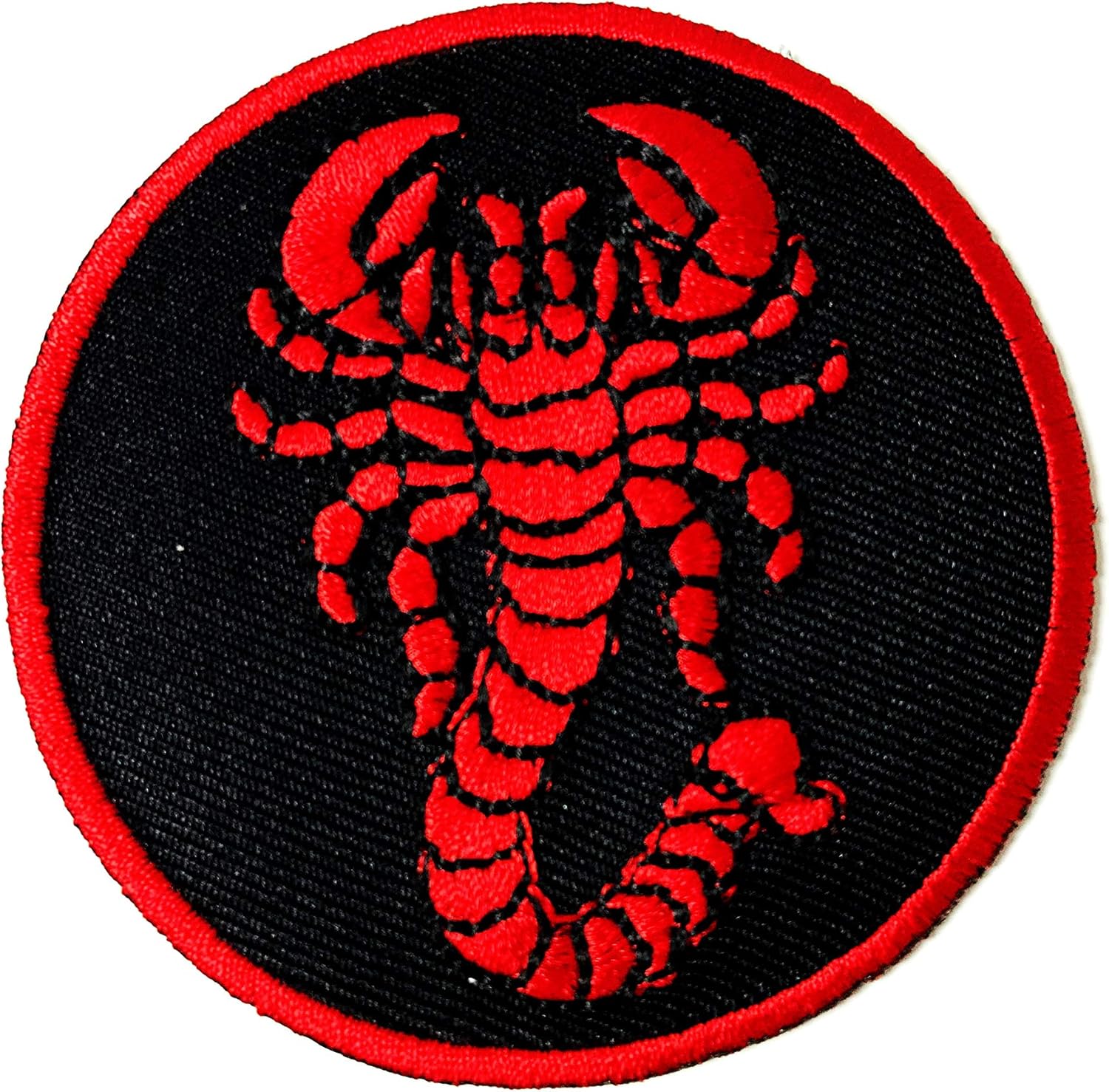 Amazon.com: TH Red Scorpion Army Tactical Morale Patch Biker Motorcycle ...