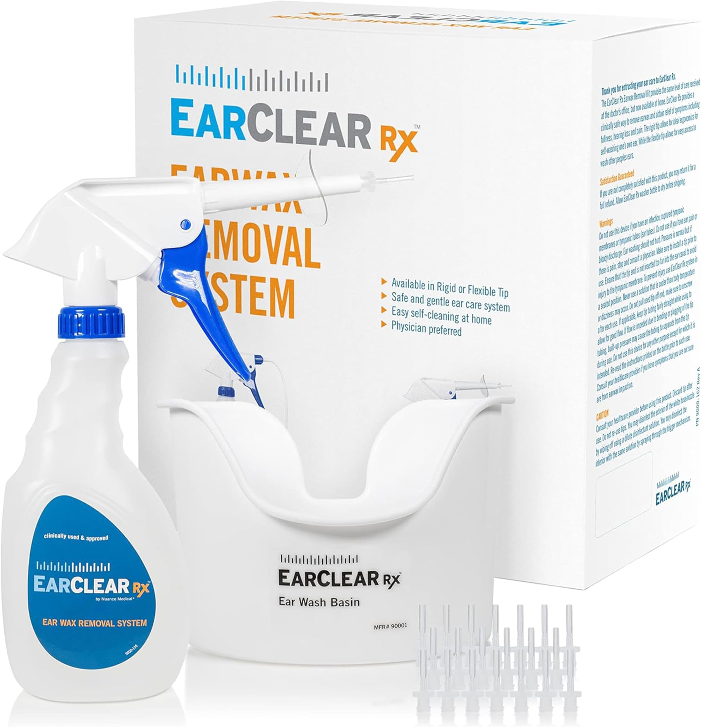 Amazon.com: Upgraded Ear Wax Removal with Mild Drying, Safe Ear Cleaner ...