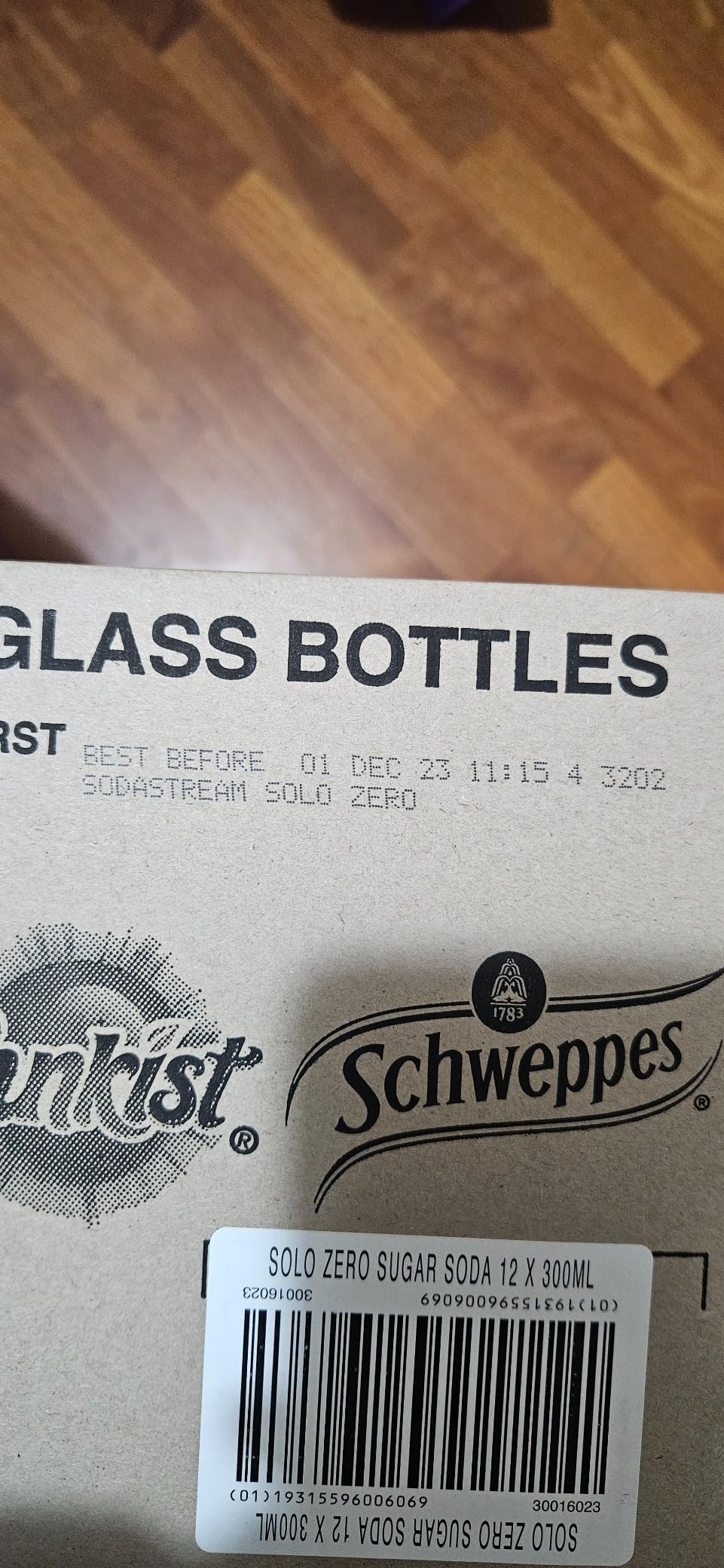 Solo Soda Syrup - 300ml x 12 Glass : Amazon.com.au: Pantry Food & Drinks