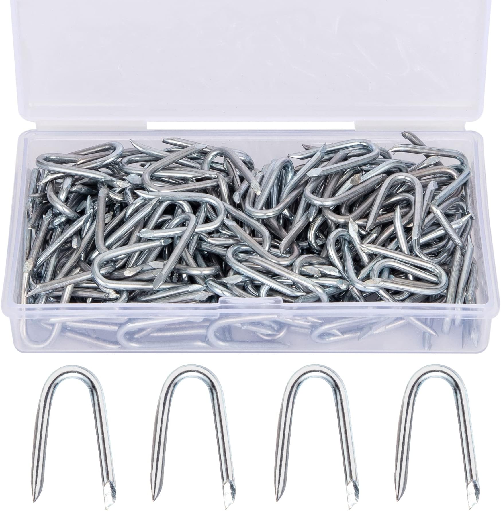 Hillman Double Point Tack Staple No. 11 Blue Steel Viewpack 1-1/2 Oz ...