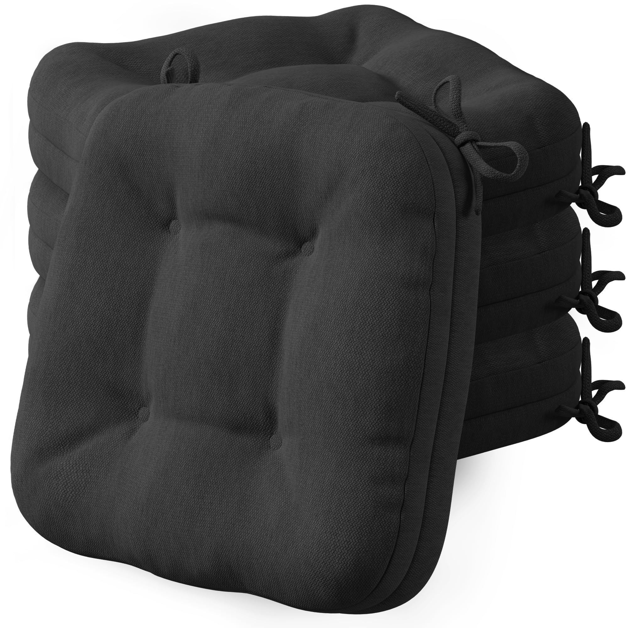 Snapklik.com : Codi Dining Chair Cushions 4 Pack, Thick Chairs Pads For ...