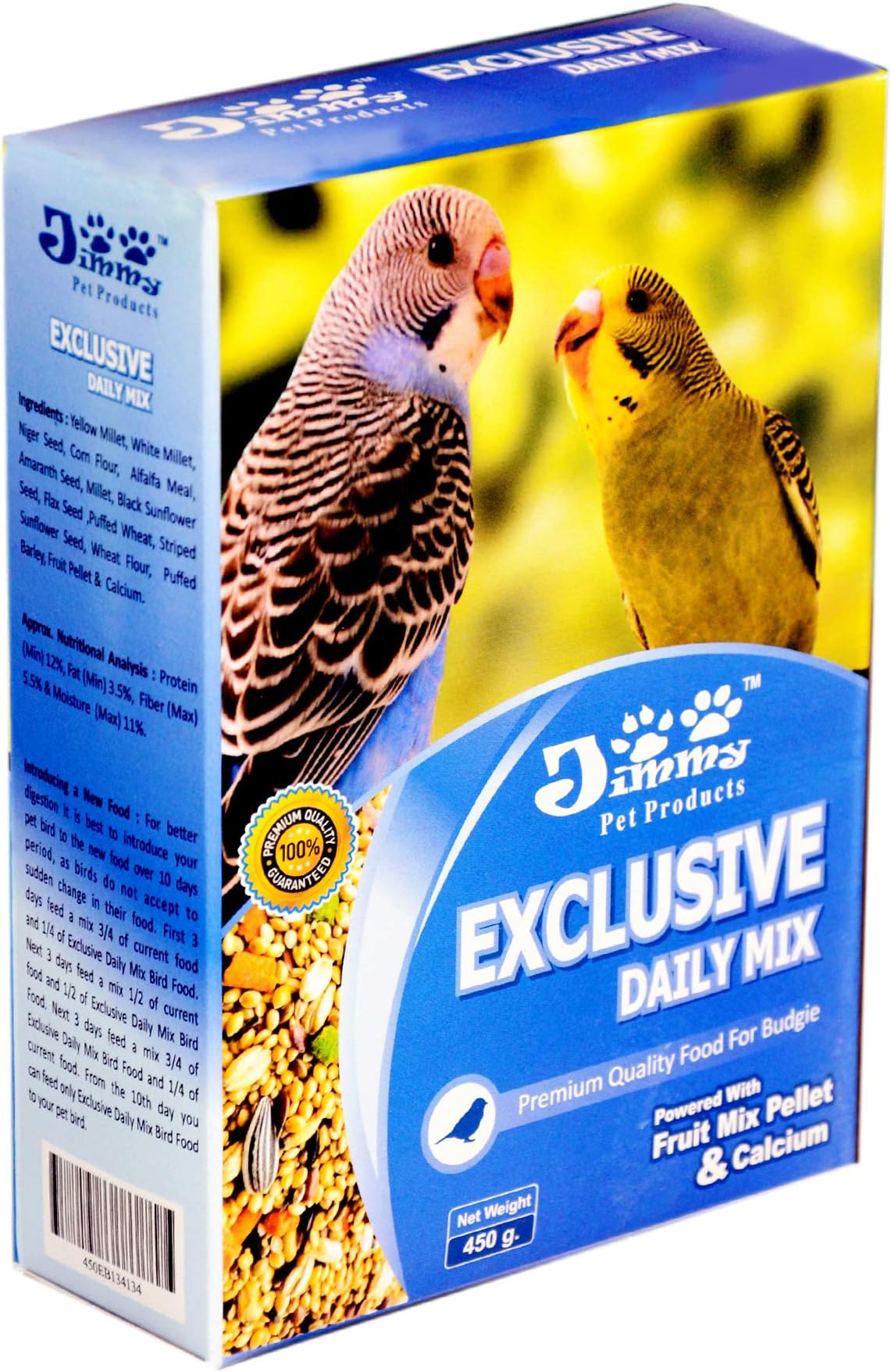 Buy Boltz Bird Food for Budgies - 500gm | Natural & Healthy Premium Mix ...