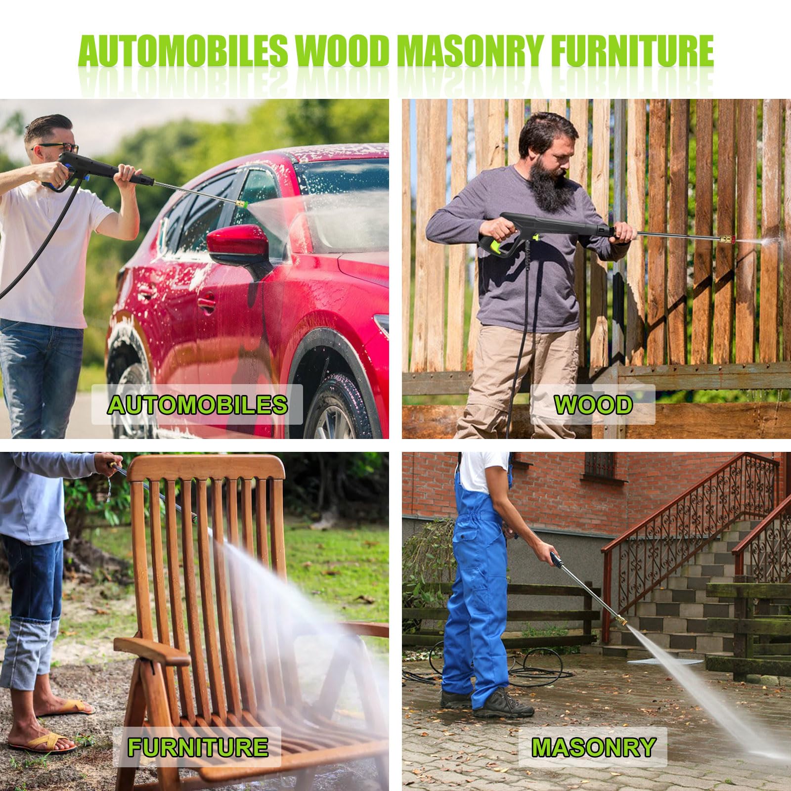 Snapklik.com : Electric Pressure Washer 4200P 2.5 G Power Washer