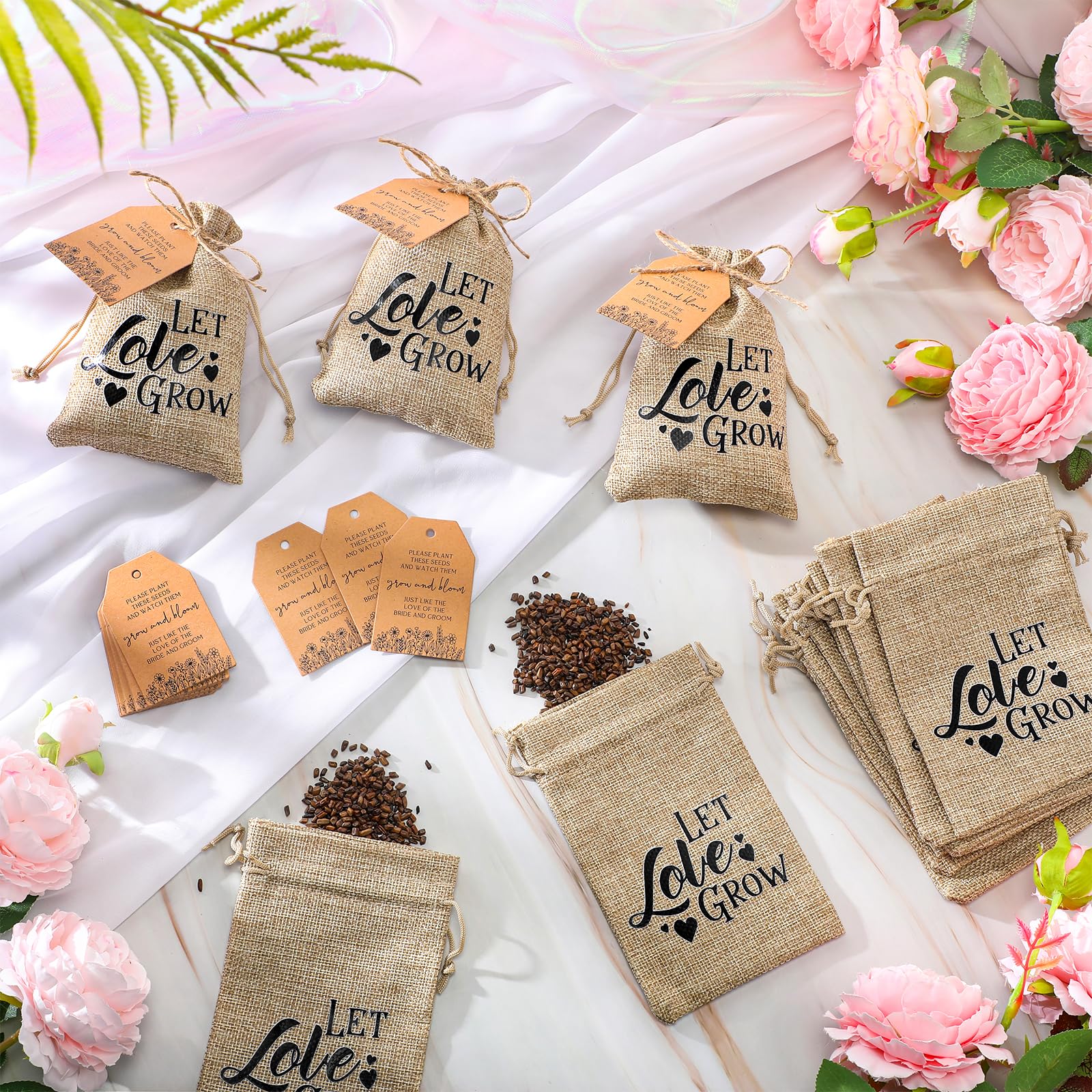 Flower Packet Wedding Favors Amazon.com: Fumete 50 Set Wedding Favors