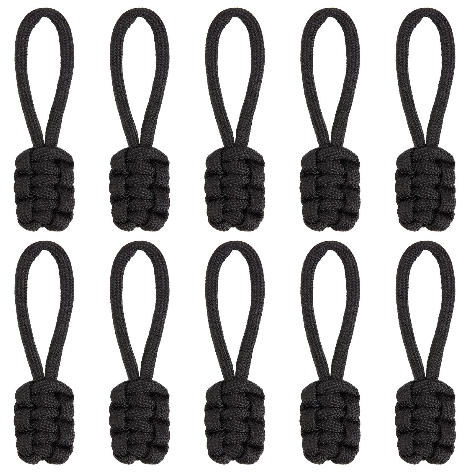 Amazon.com: GORGECRAFT 10PCS Zipper Pulls Replacement Universal Nylon ...