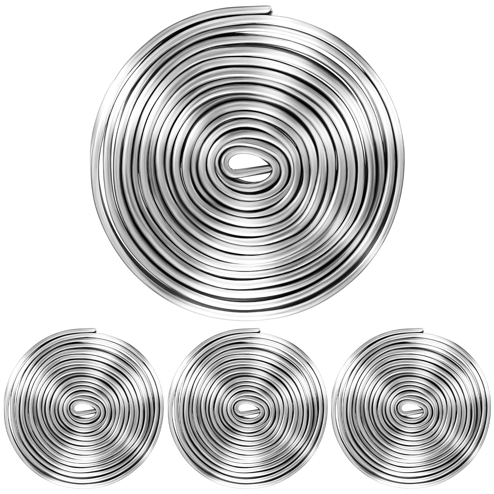 Amazon.com: Tandefio 24 ft 4 Rolls 5/64" Round U Lead Came, Lead U ...