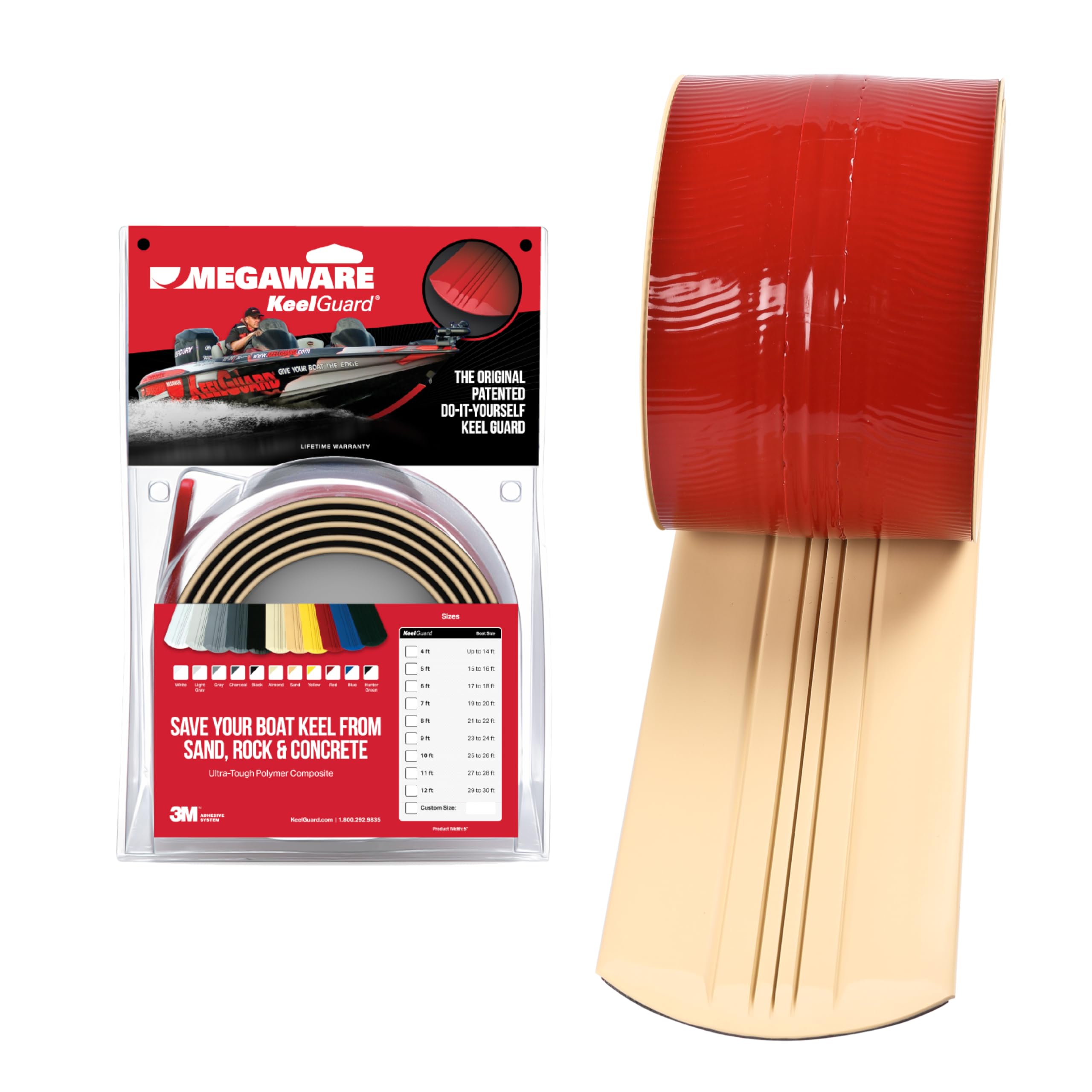 Snapklik.com : MEGAWARE KEELGUARD USA-Made, Original DIY Keel Guard, 5 ...
