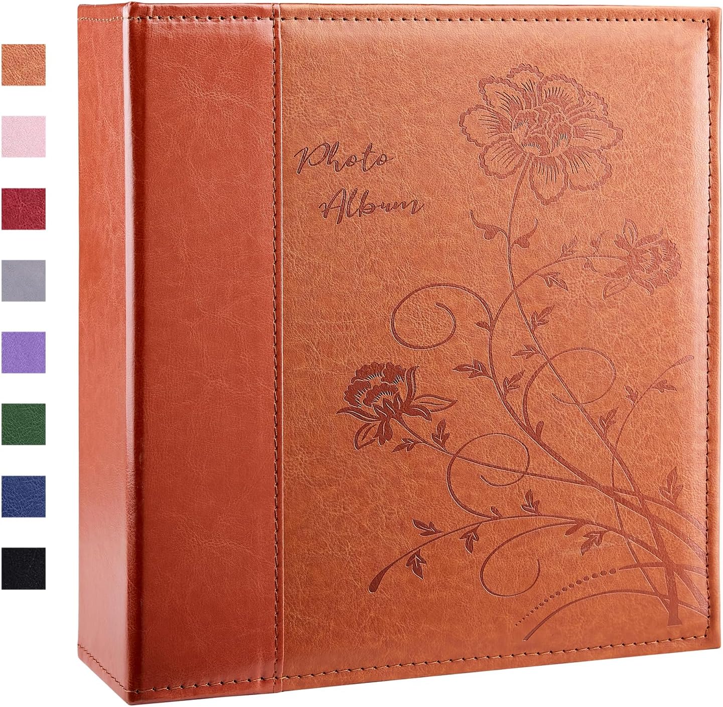 Artmag Photo Album 4x6 600 Pockets Photos, Leather Cover Large Picture ...