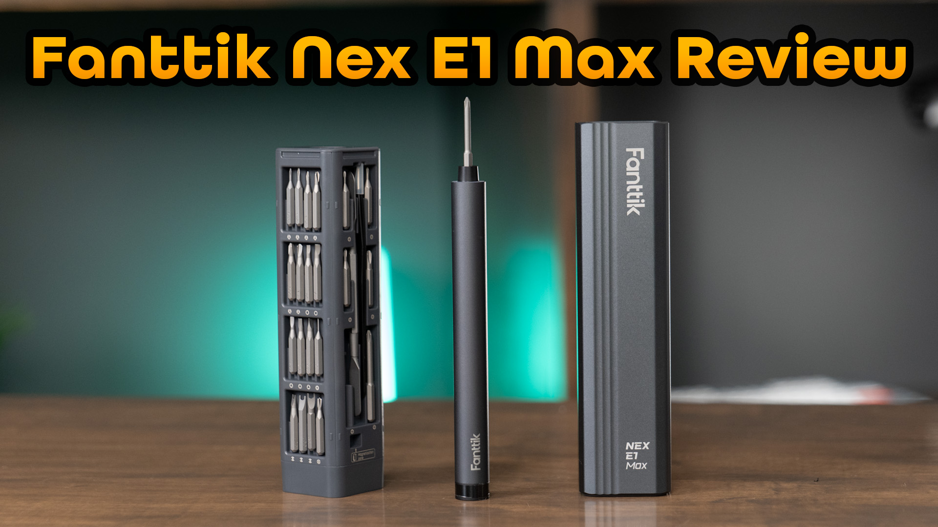 Watch Review of the Fanttik Nex E1 Max Electric Screwdriver on Amazon Live