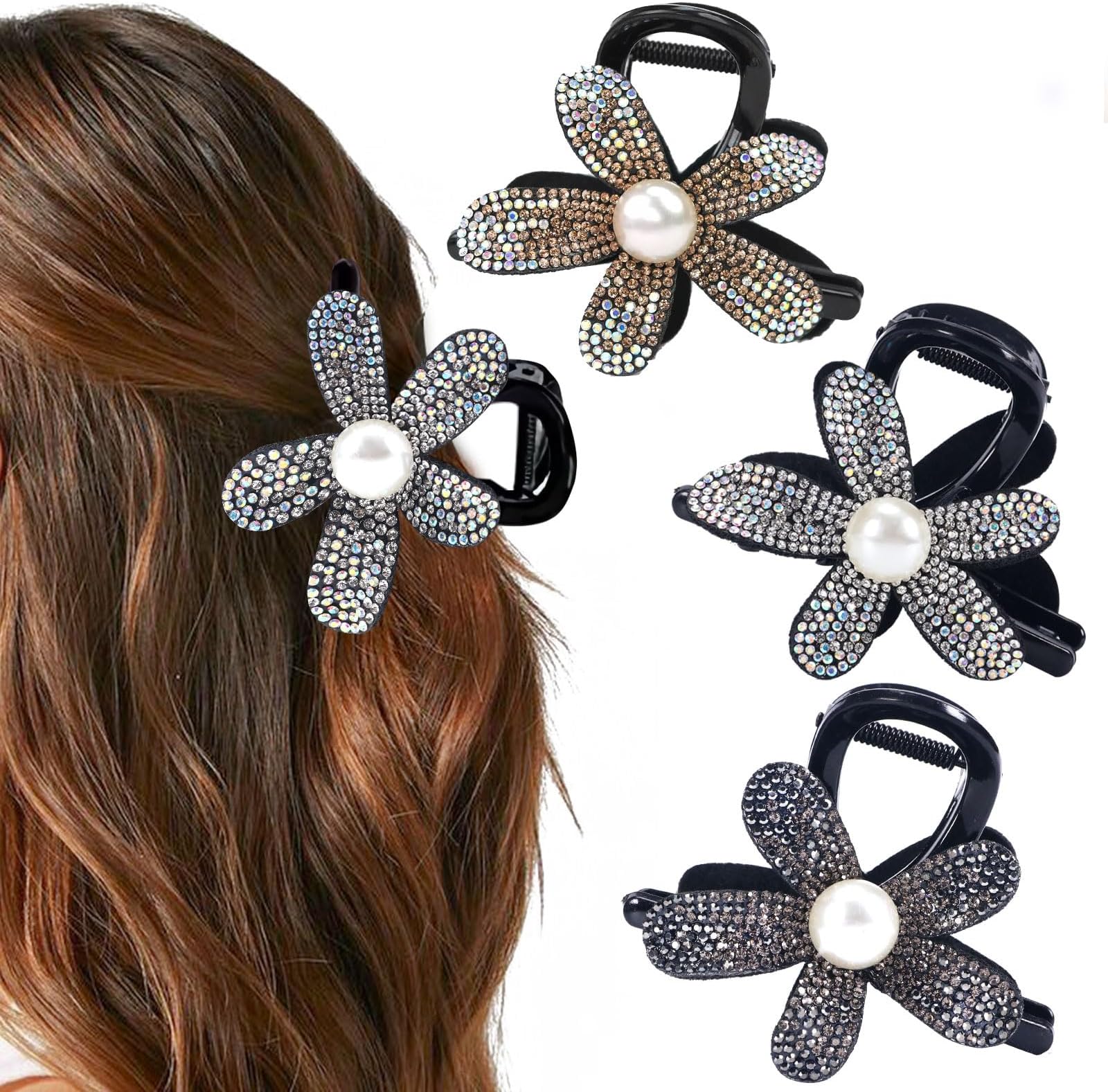 Amazon.com : LONEEDY Pack of 10 Large Metal Stoving Varnish Hair Snap ...