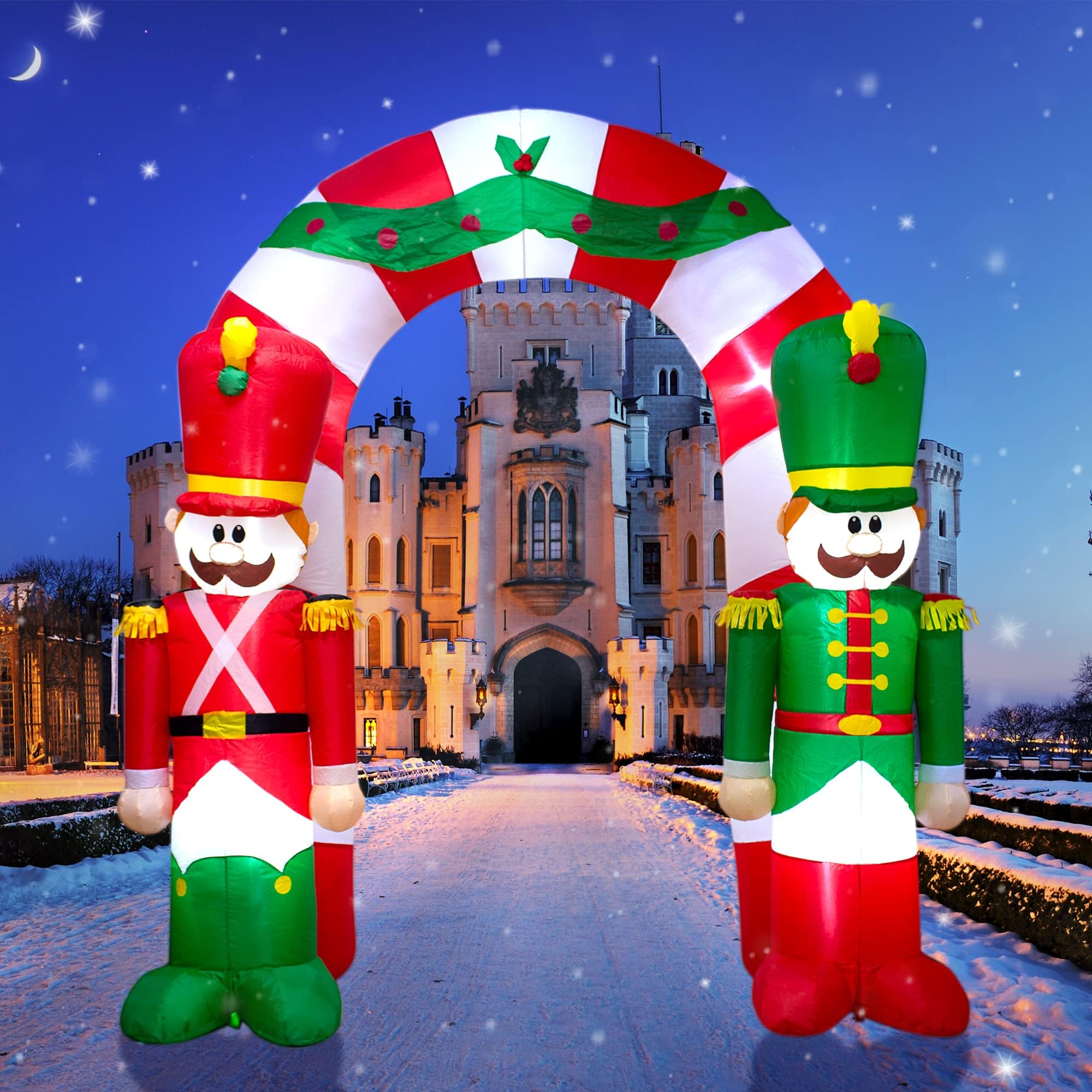 Amazon.com: 11 FT Christmas Inflatable Archway Decorations, Christmas ...